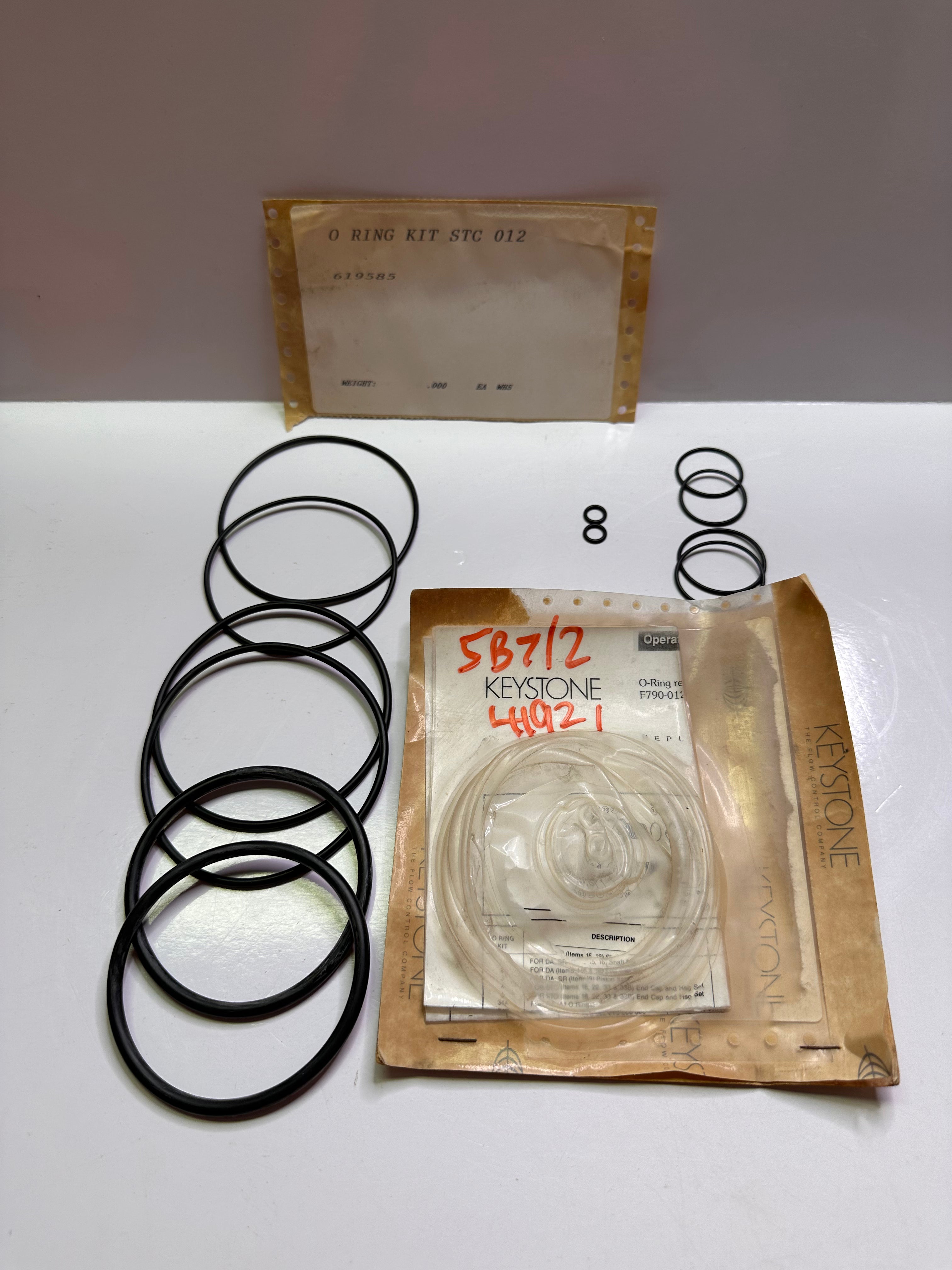 Keystone O-Ring Replacement Kit for F790-012 Actuator 198-935-012-790- | Mining & Industrial Surplus