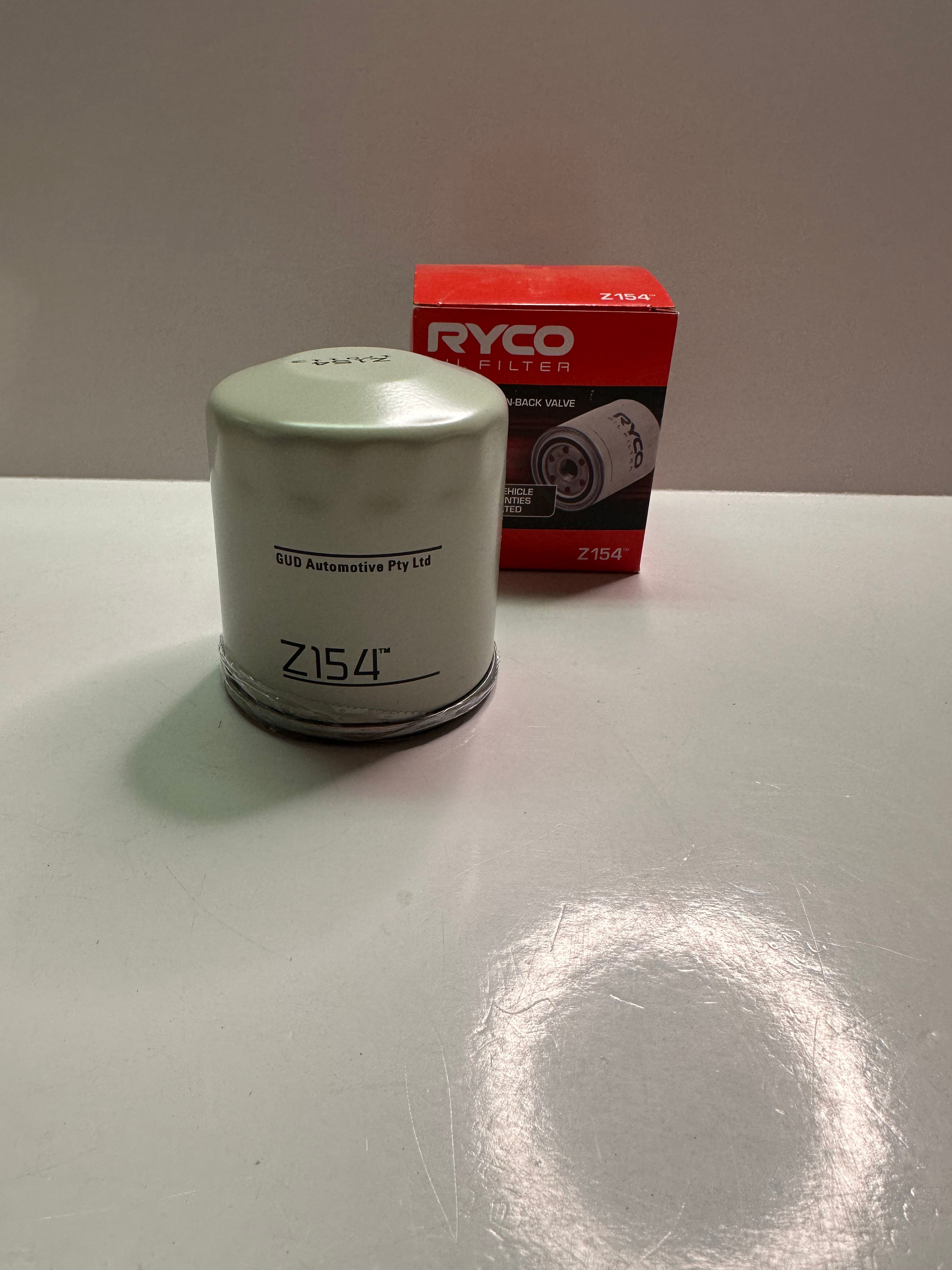 RYCO Z154 Oil Filter with Anti Drain Back Valve | Mining & Industrial Surplus