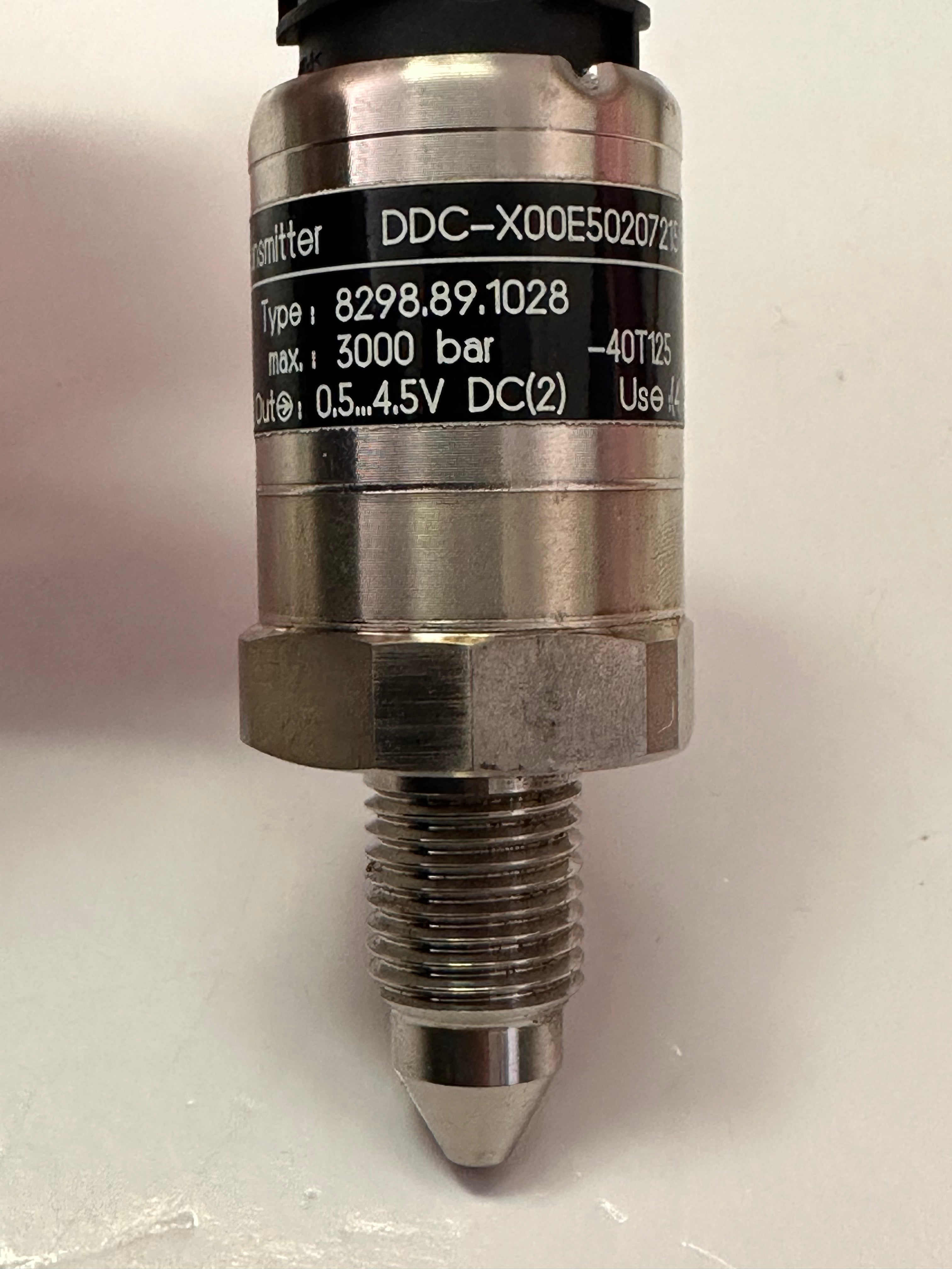 TRAFAG EPN 8298 Pressure Sensor - 8298.89.1028 ( X00E50207215 ) | Mining & Industrial Surplus