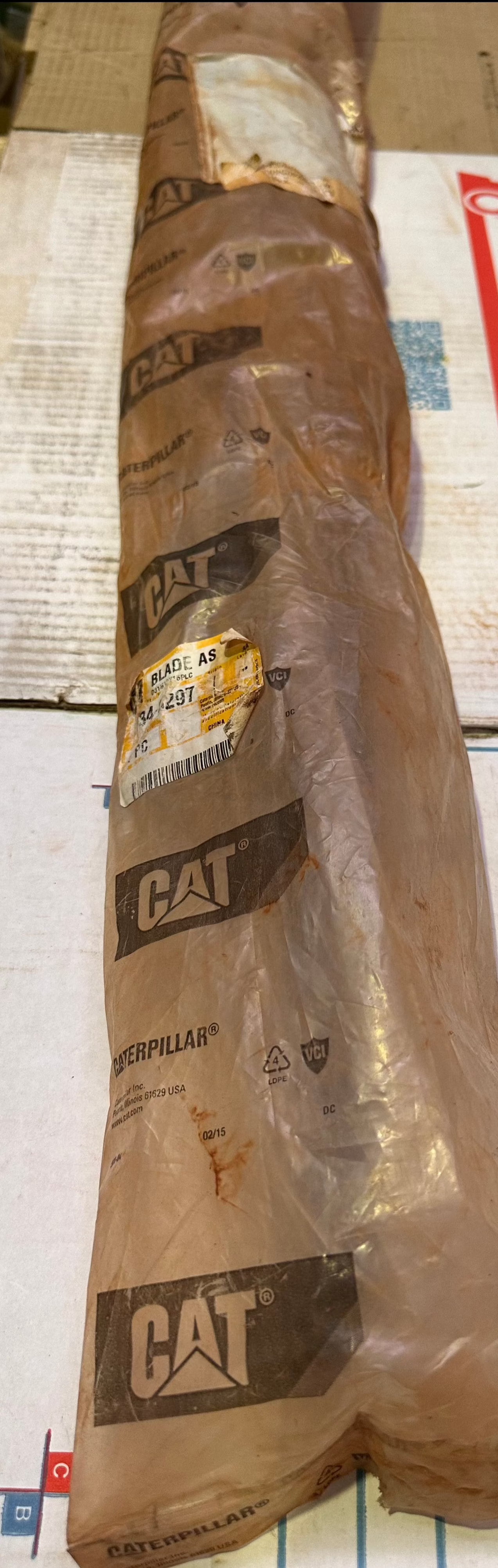 Caterpillar CAT 134-0297 Wiper Blade Assy | Mining & Industrial Surplus