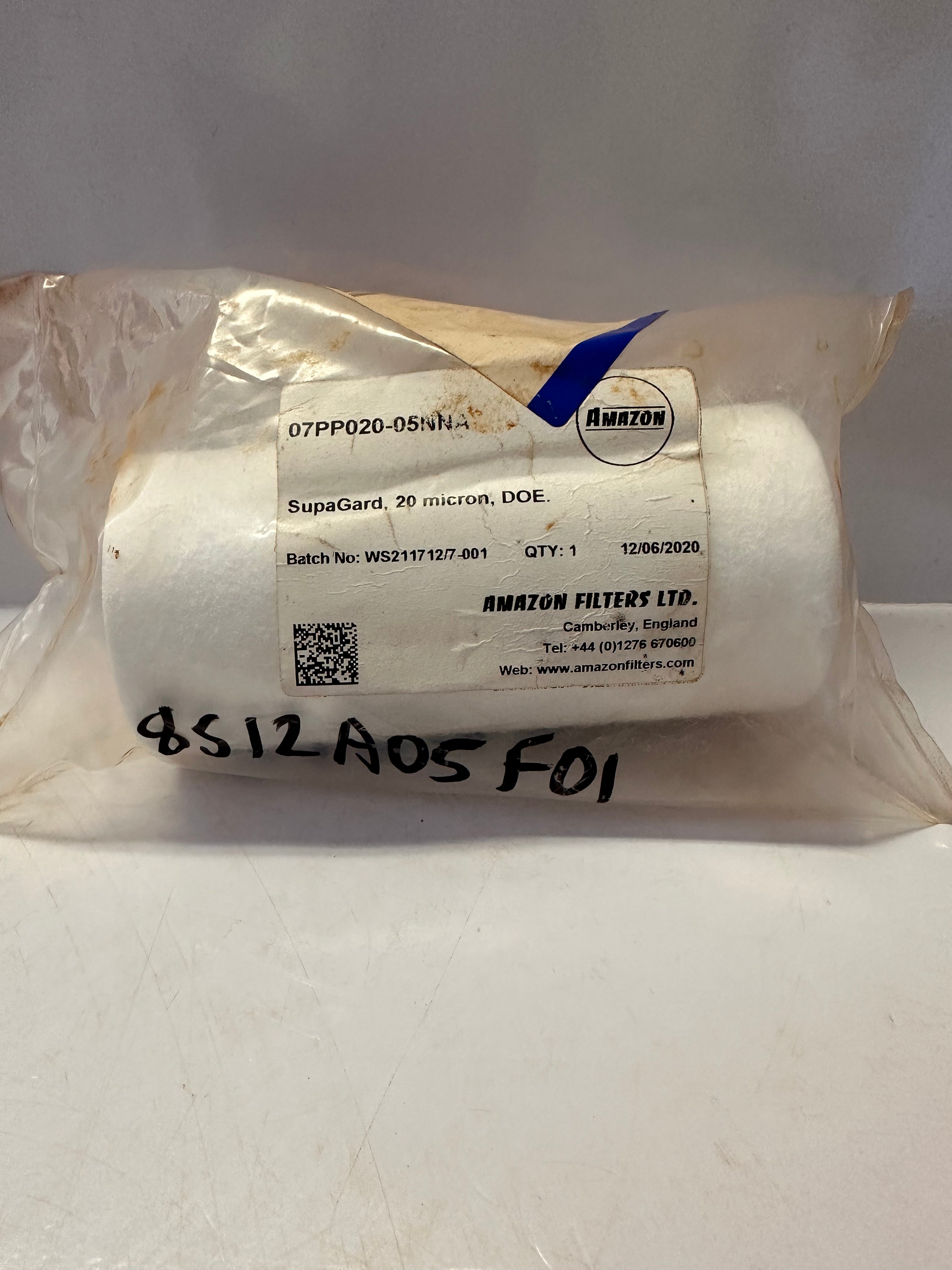 SupaGard 07PP020-05NNA Water Filter Cartridge | Mining & Industrial Surplus