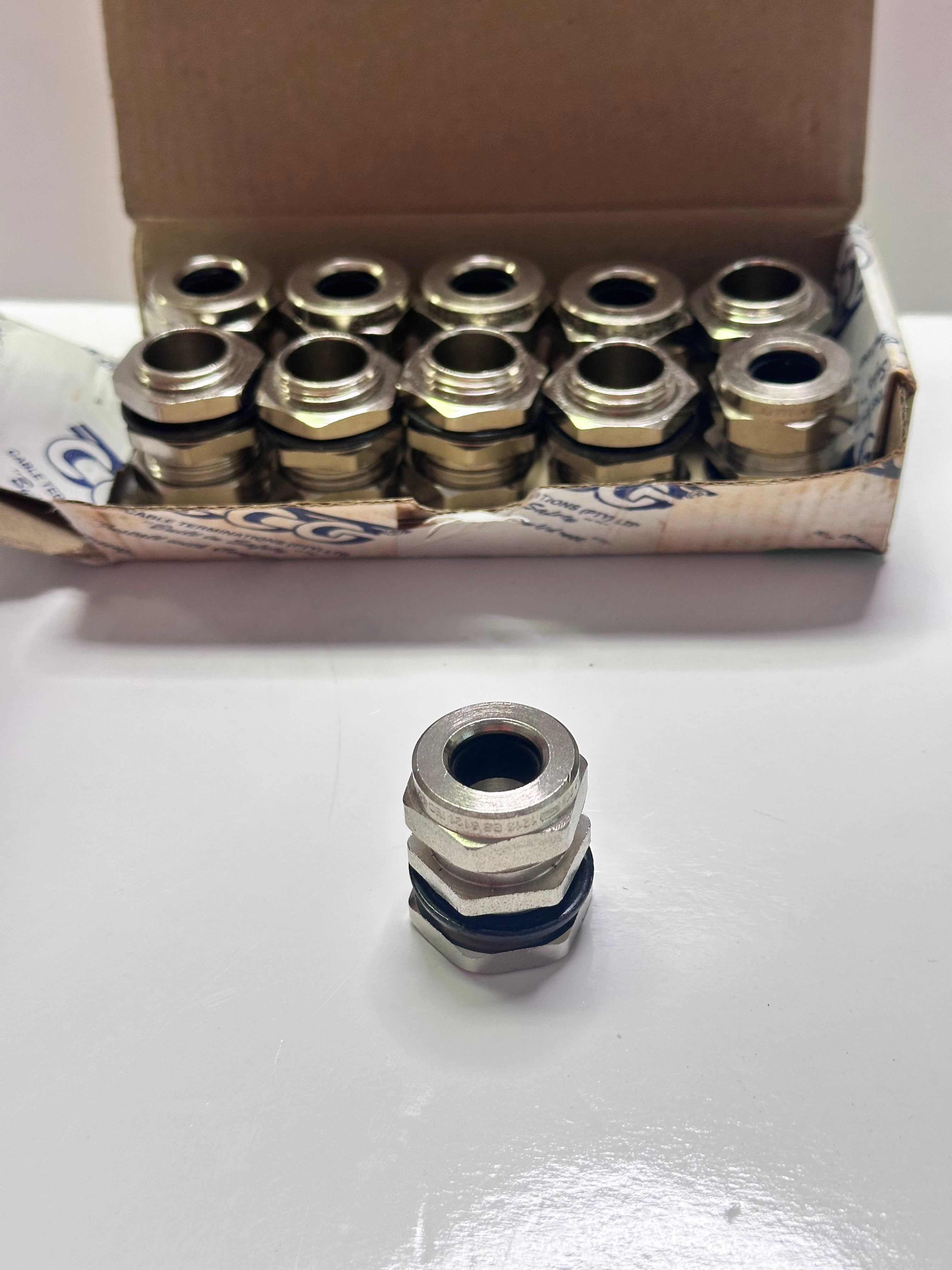 CCG 0535-0 M20s A2 Industrial Compression Gland with Locknut, Box of 1 ...