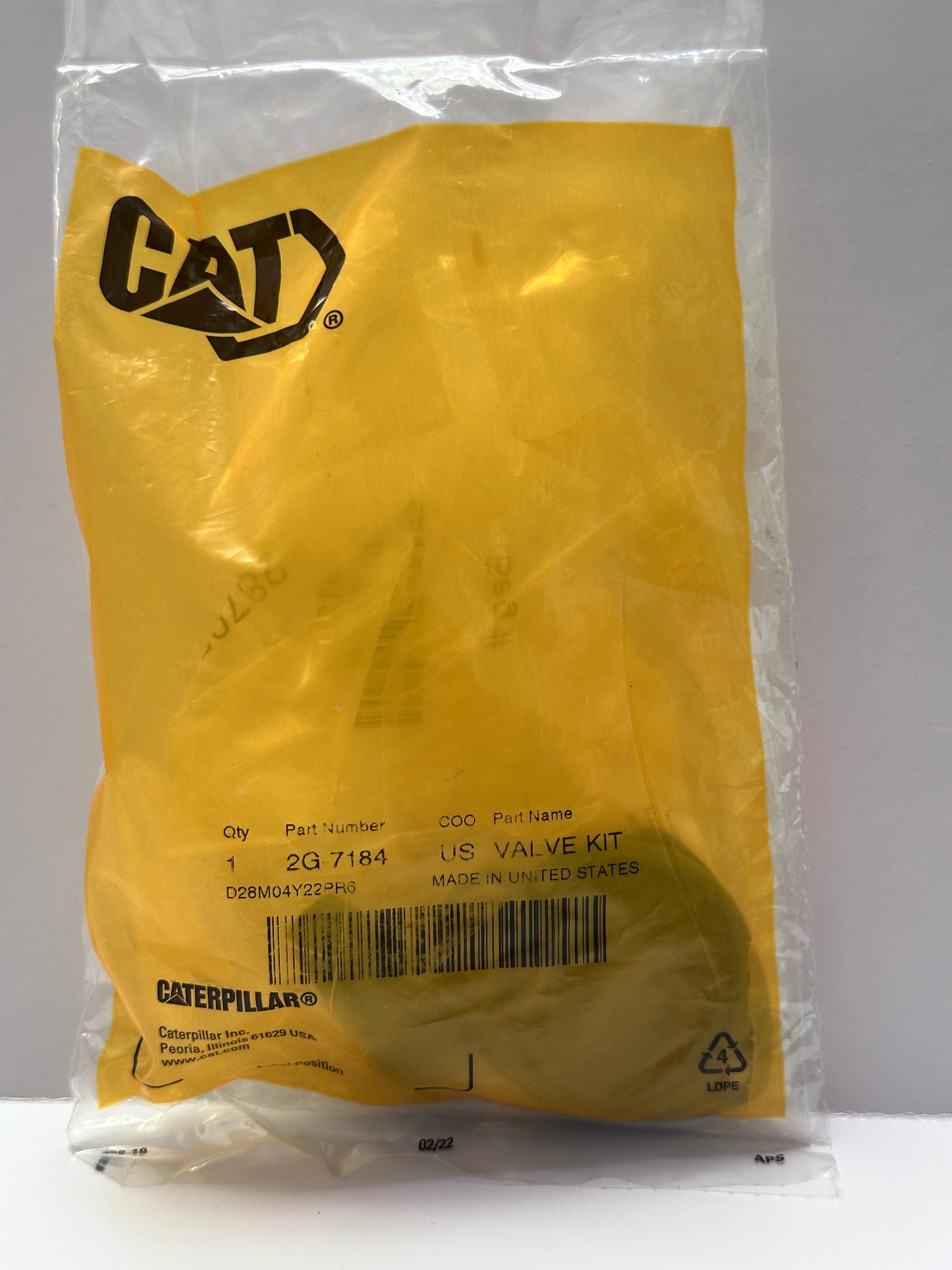 Caterpillar CAT 2G-7184 Valve Kit - Purge | Mining & Industrial Surplus
