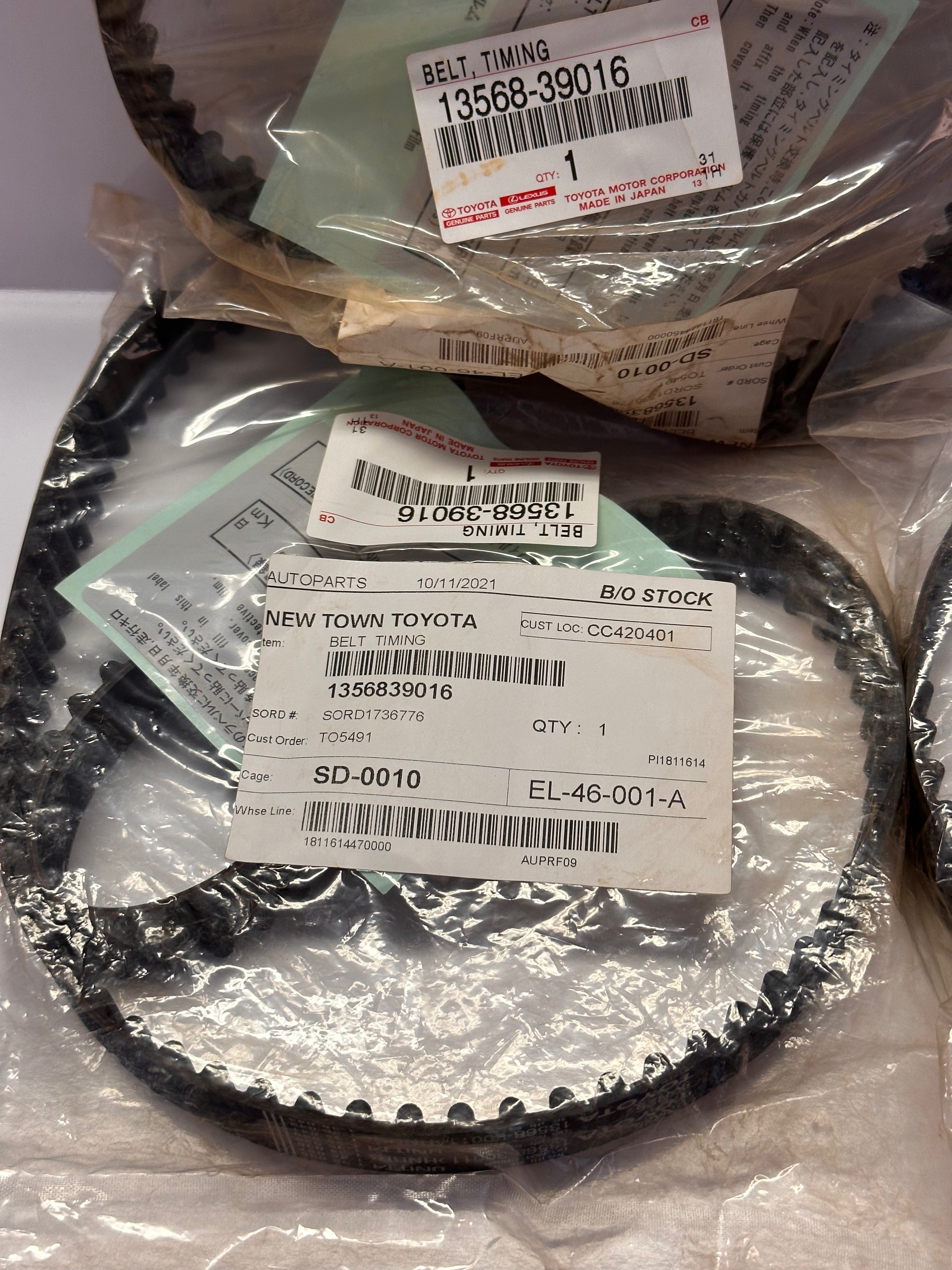 TOYOTA Timing Belt 13568-39016 | Mining & Industrial Surplus