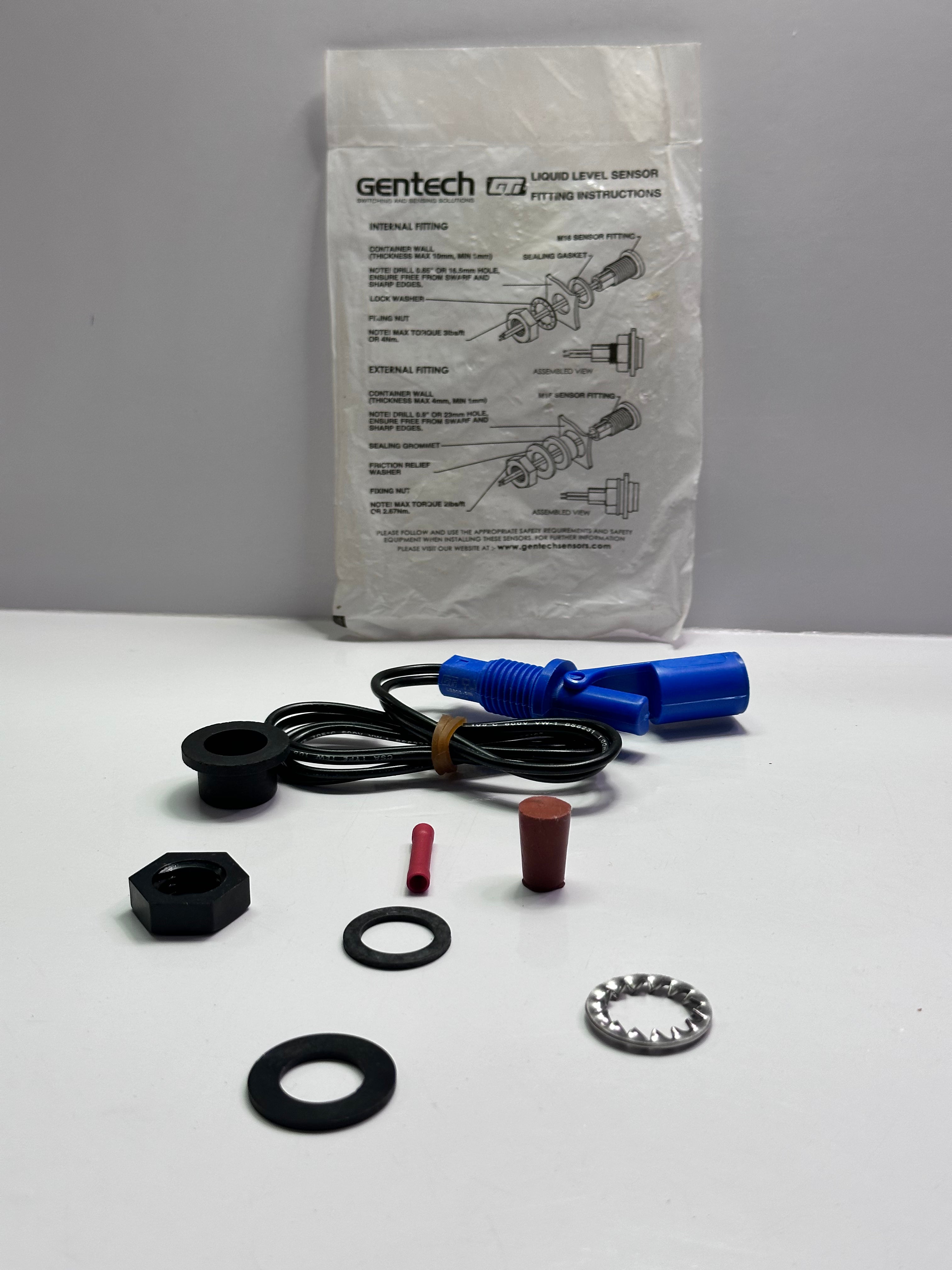 Gentech LS303-5IN Horizontal Level Sensor for JLG Lighting Tower - 173 ...