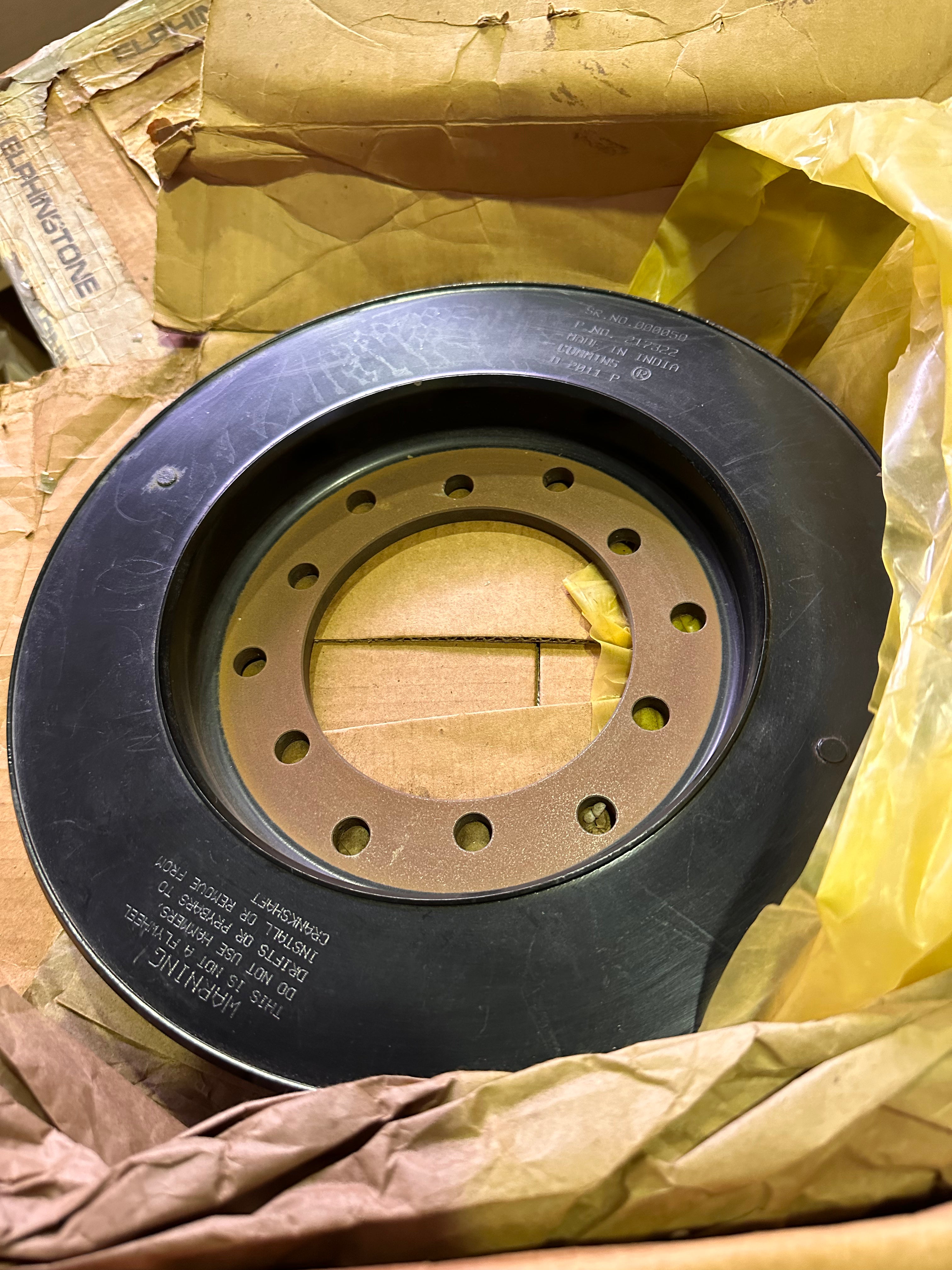 Cummins 217322 Viscous Vibration Damper | Mining & Industrial Surplus