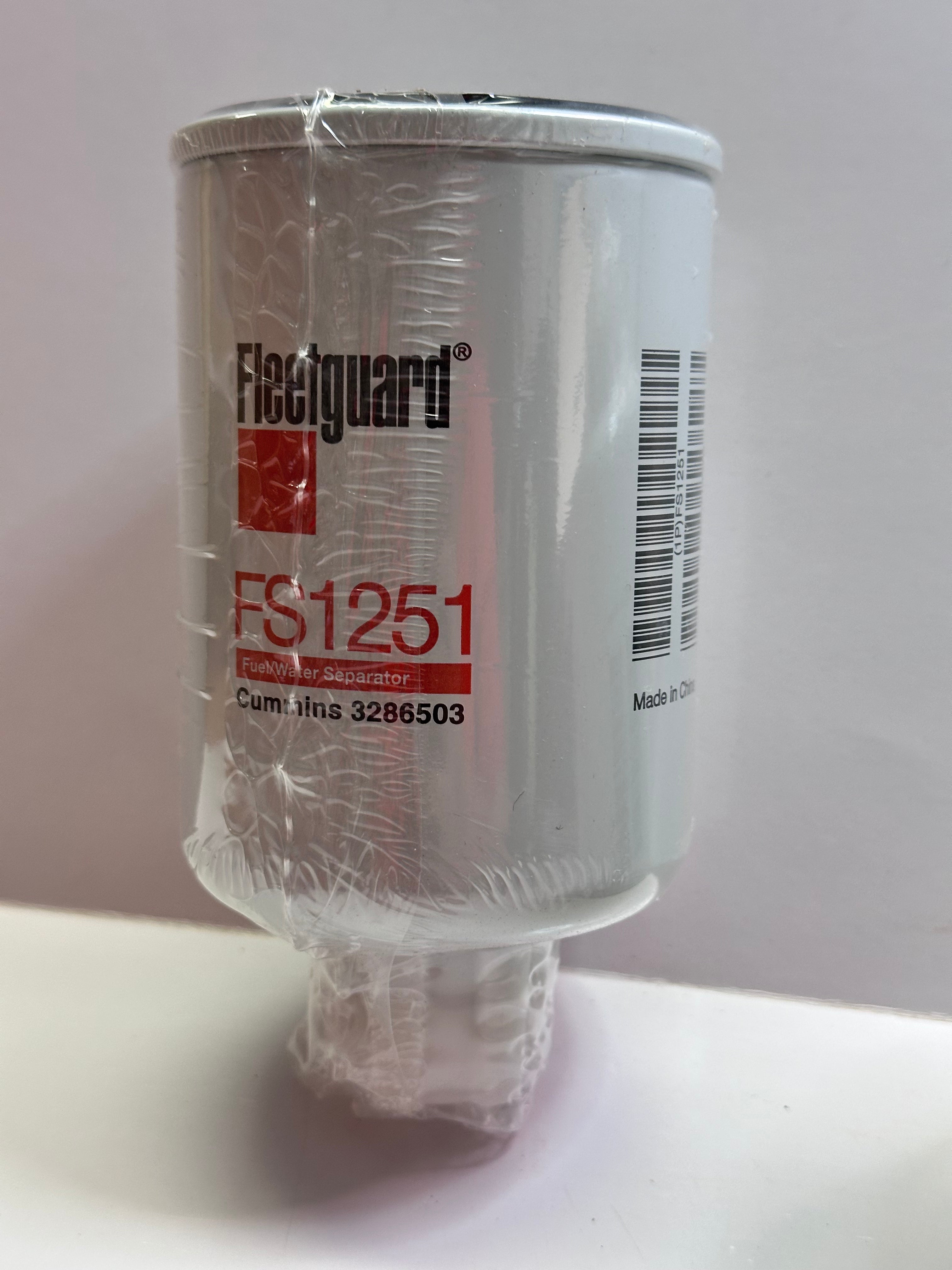 Fleetguard FS1251 Fuel/Water Separator Filter - 3286503 | Mining ...