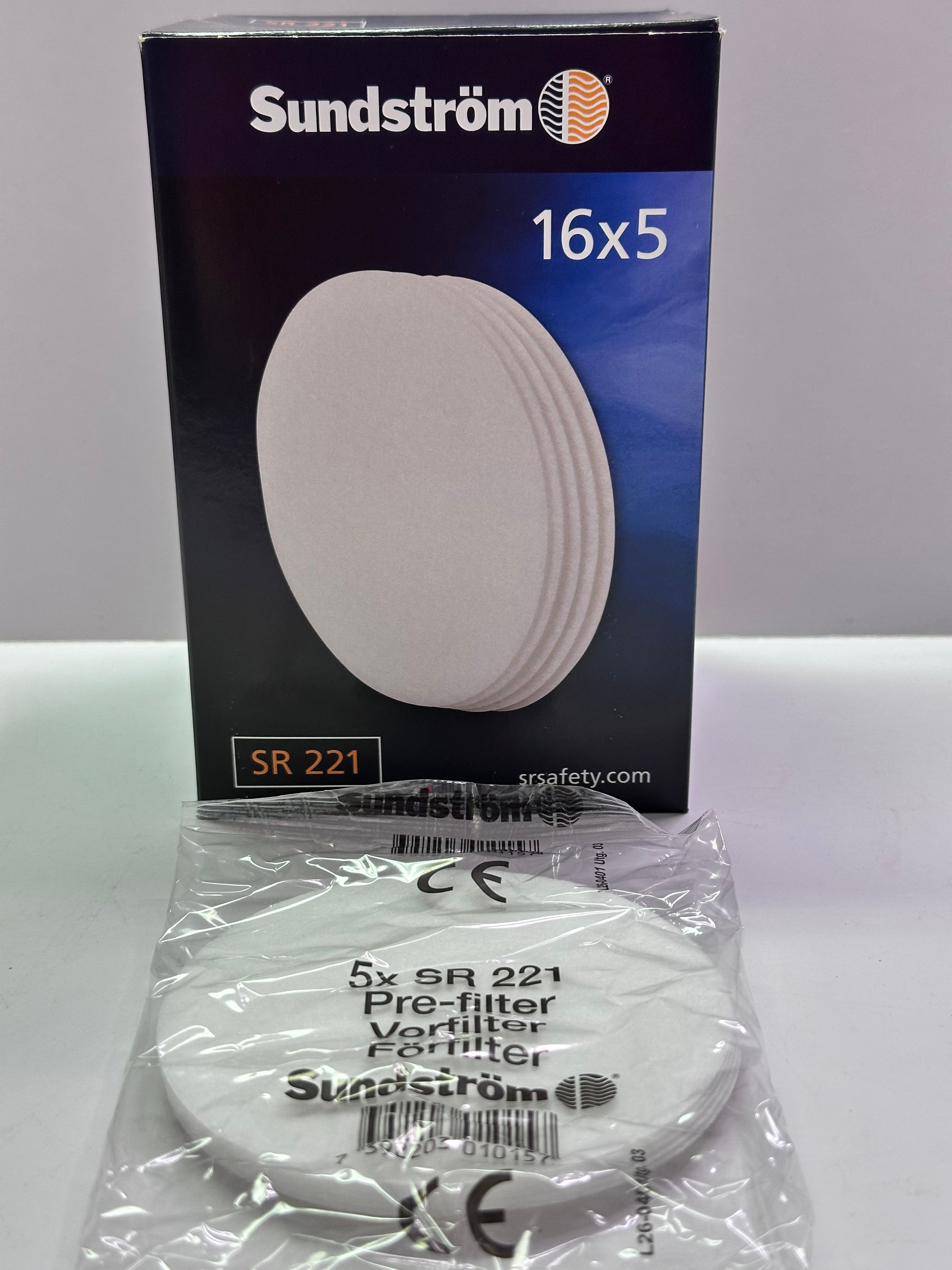 Sundstrom SR221 Pre-Filters - 80 Pack | Mining & Industrial Surplus
