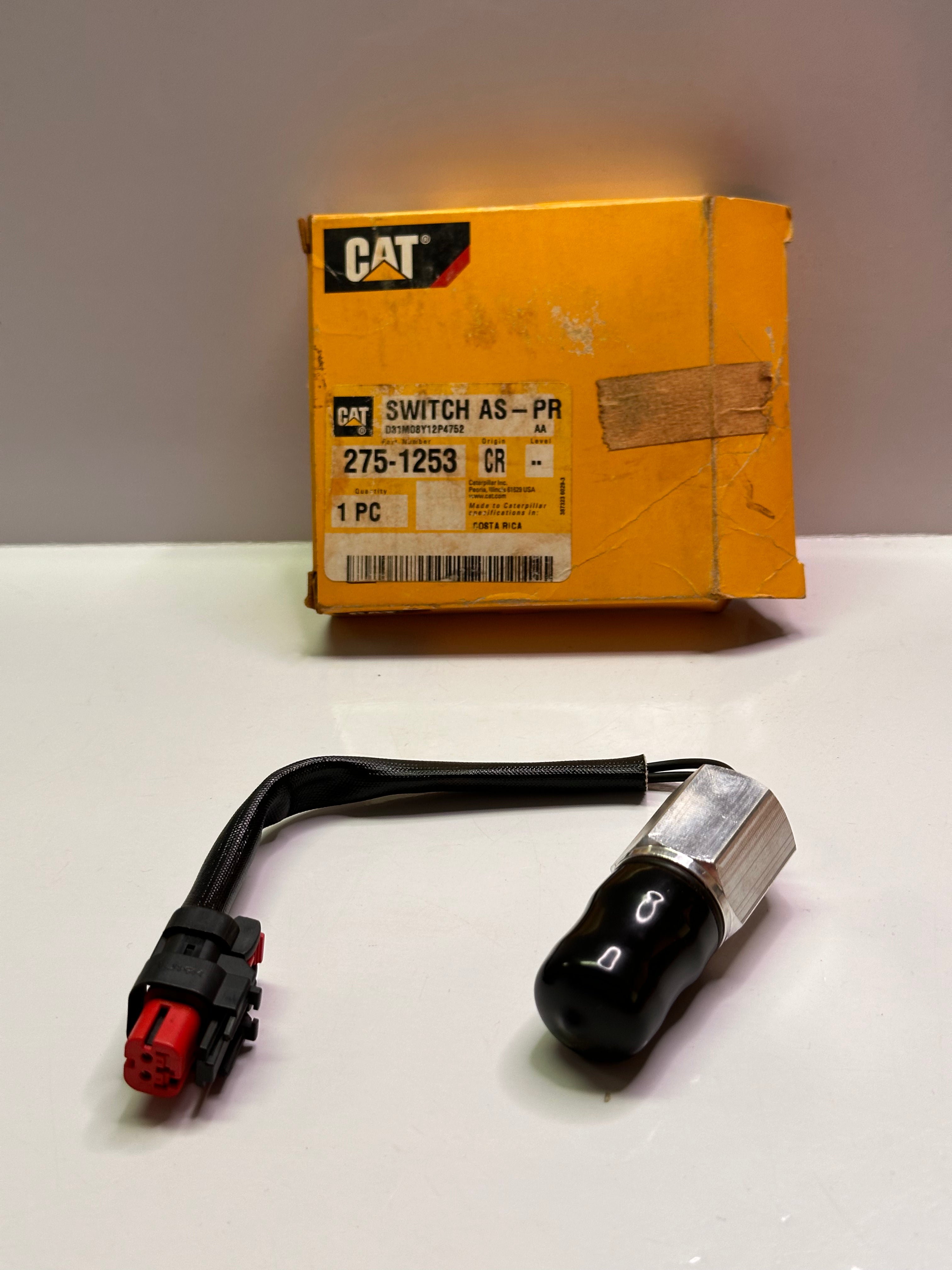Caterpillar CAT 275-1253 Fuel Filter Differential Pressure Switch ...