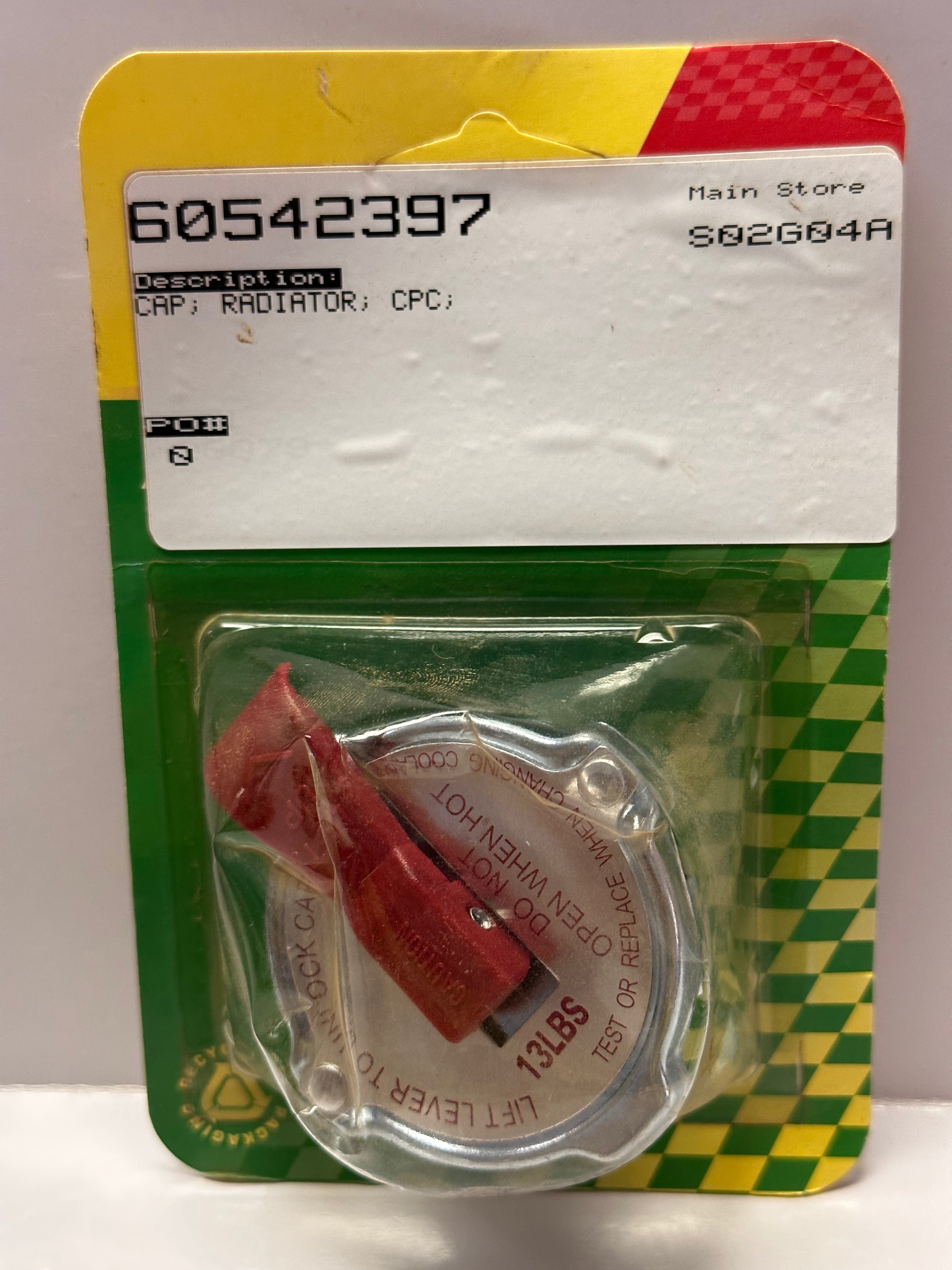 TRIDON CPC Radiator Cap 575-13L | Mining & Industrial Surplus