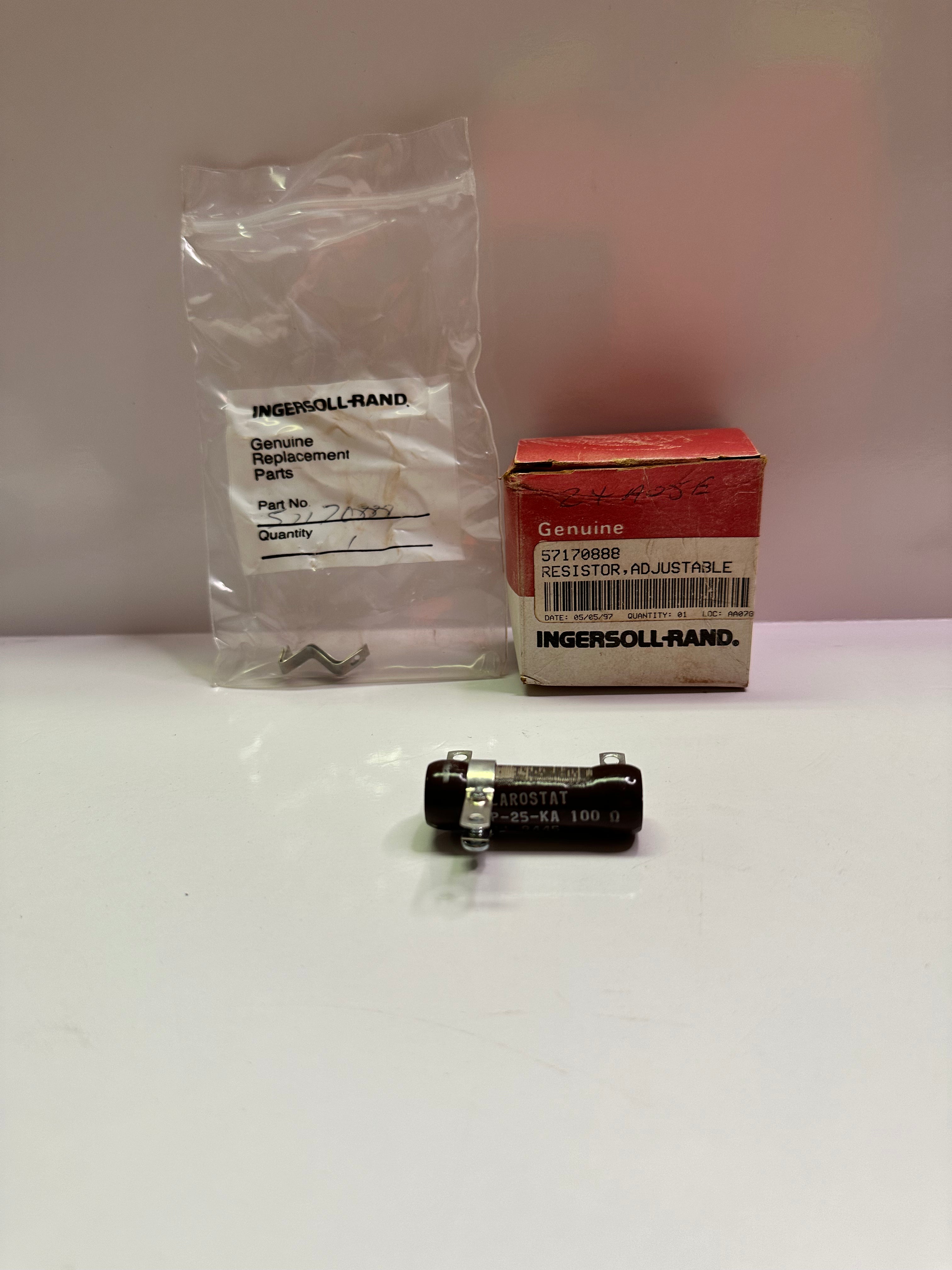 Ingersoll - Rand 57170888 Resistor, Adjustable 24V for Epiroc | Mining ...