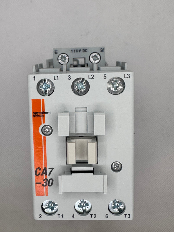 Sprecher + Schuh CA7-30C-00 110VDC Contactor | Mining & Industrial Surplus