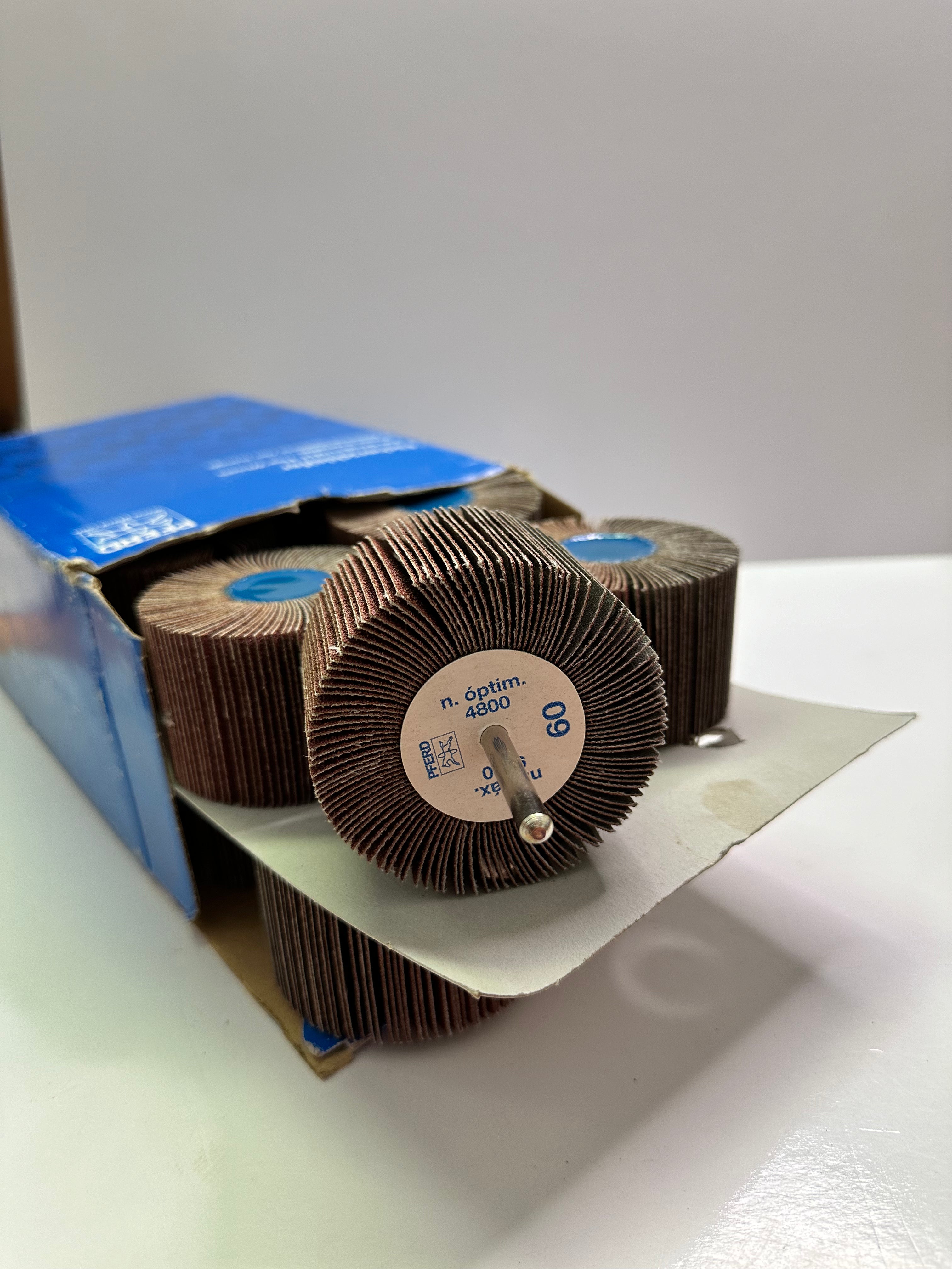 PFERD 44516066 Fan Grinder Al Oxide 80mm x 50mm, 60 Grit F8050/ 6 A60 ...