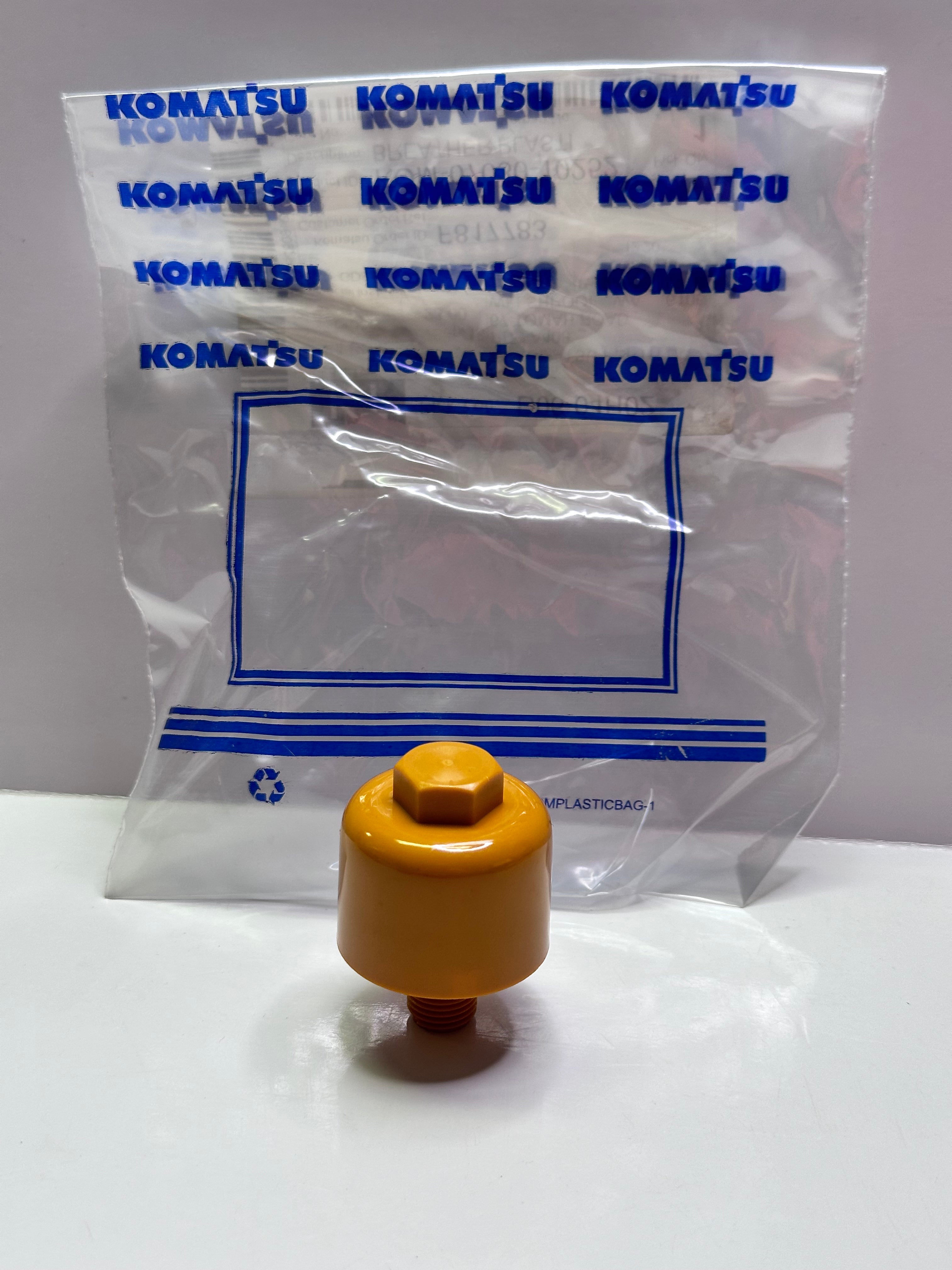 Komatsu 07030-10252 Plastic Breather | Mining & Industrial Surplus