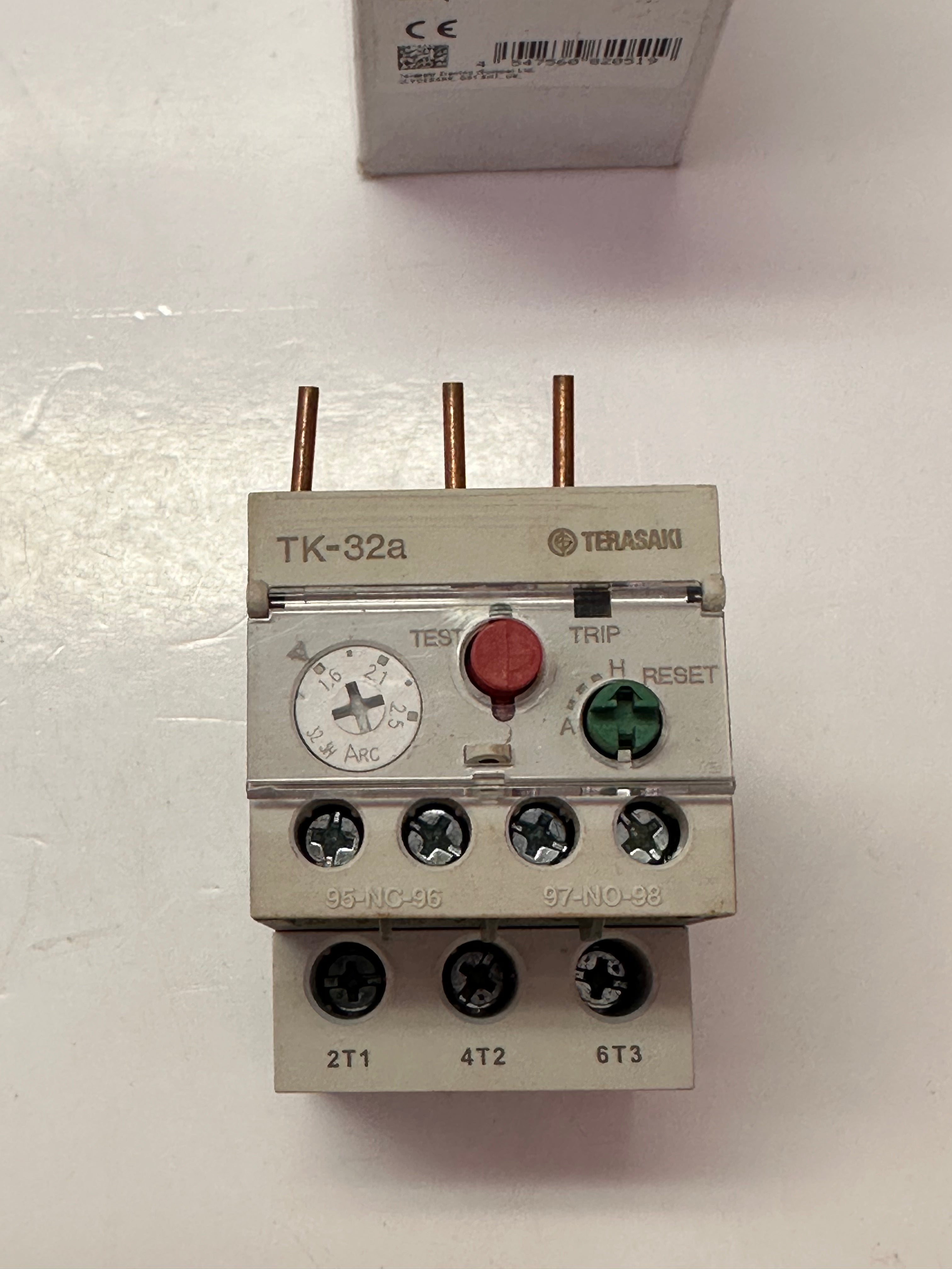 TERASAKI TK-32a 1.6~2.5A Thermal O/L Relay | Mining & Industrial Surplus