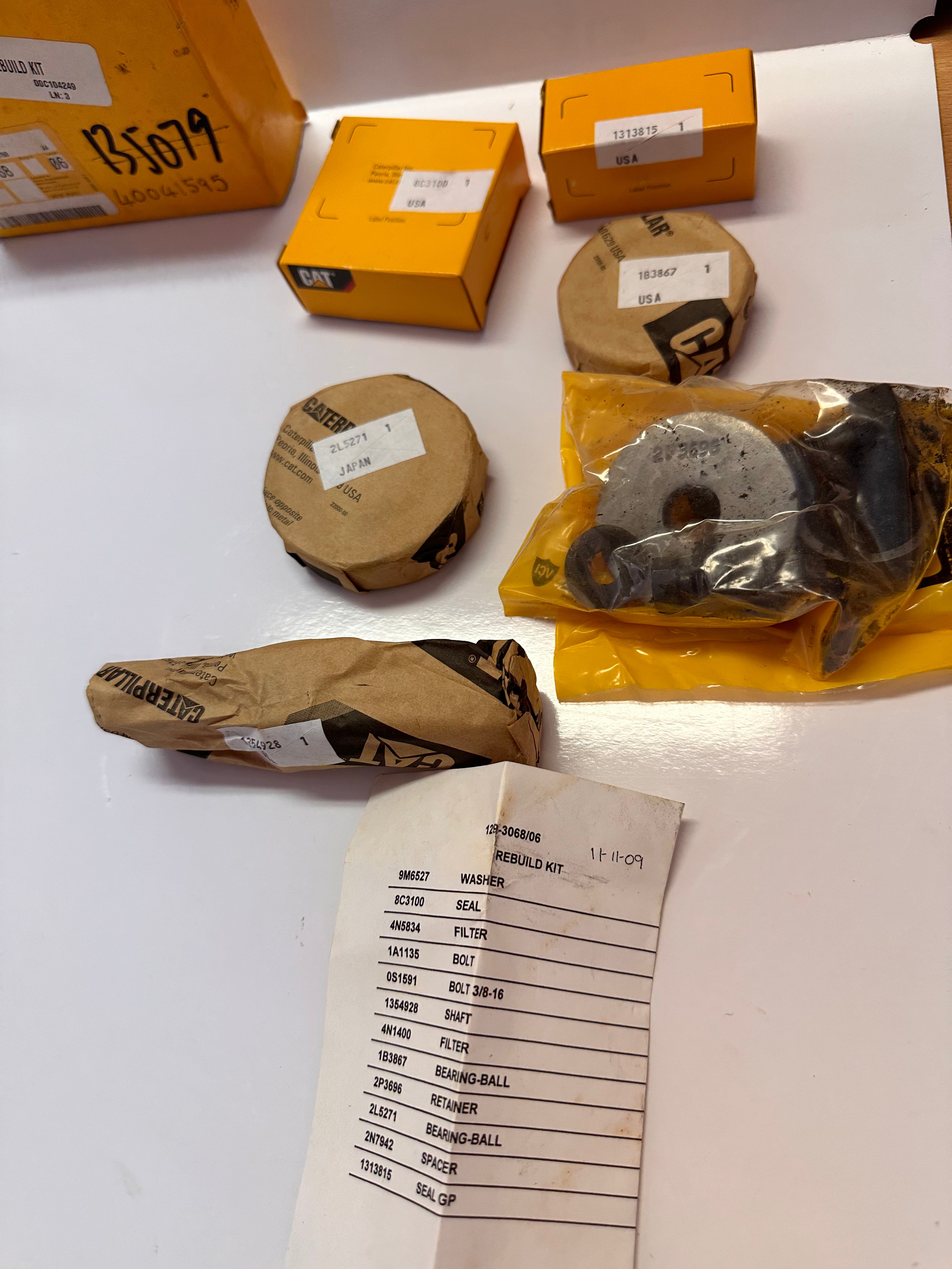 Caterpillar CAT 129-3068 Rebuild Kit - Pump | Mining & Industrial Surplus