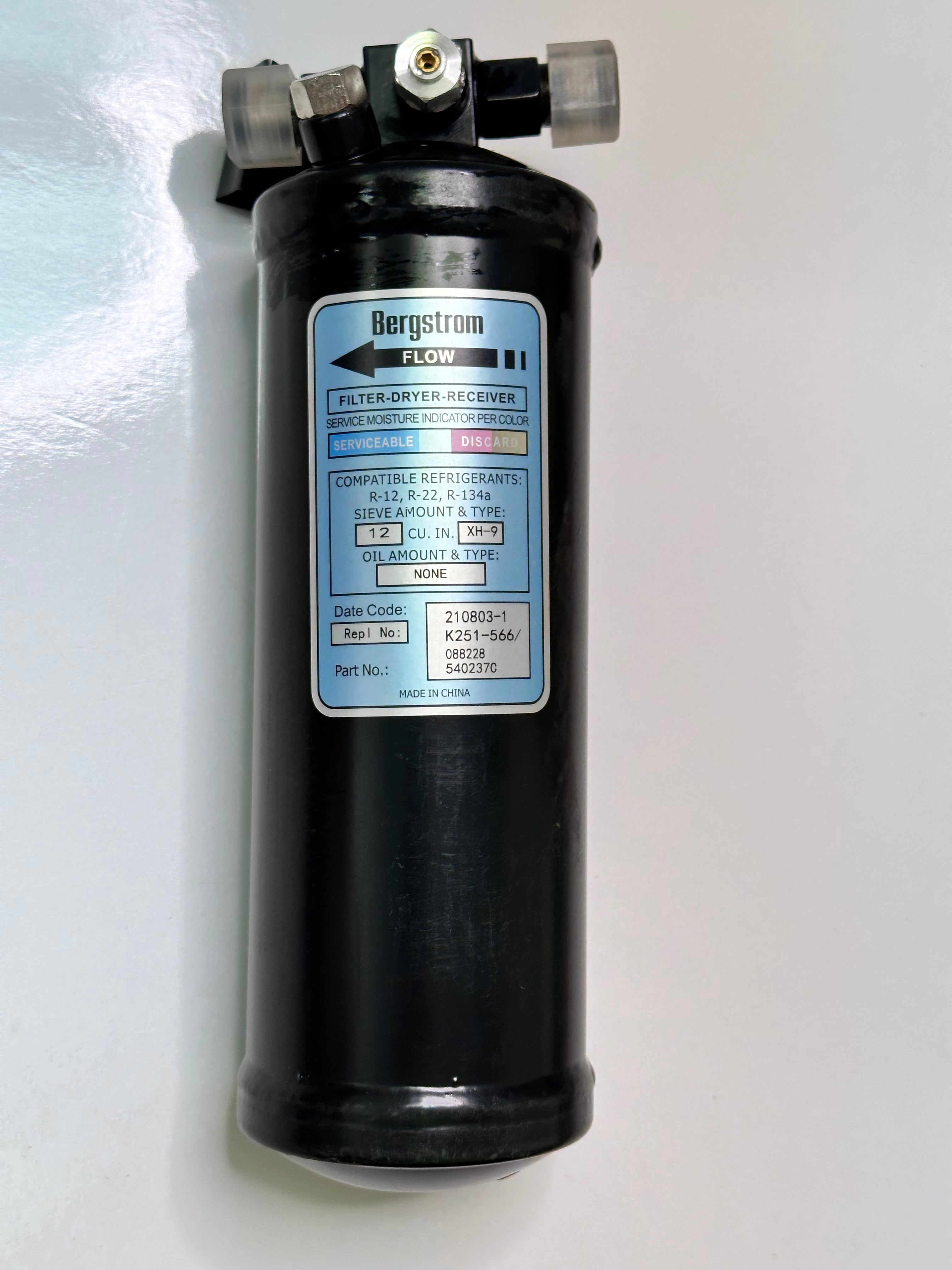 Komatsu PB8689 Receiver/Dryer Bergstrom Filter | Mining & Industrial ...