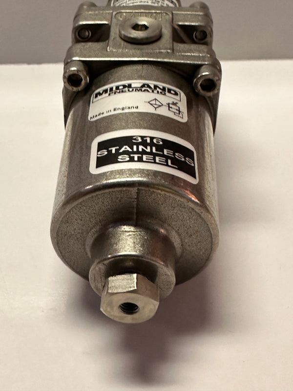 MIDLAND 2FRMSV Self Relieving 1/4"NPT Filter Regulator, Manual Drain ...