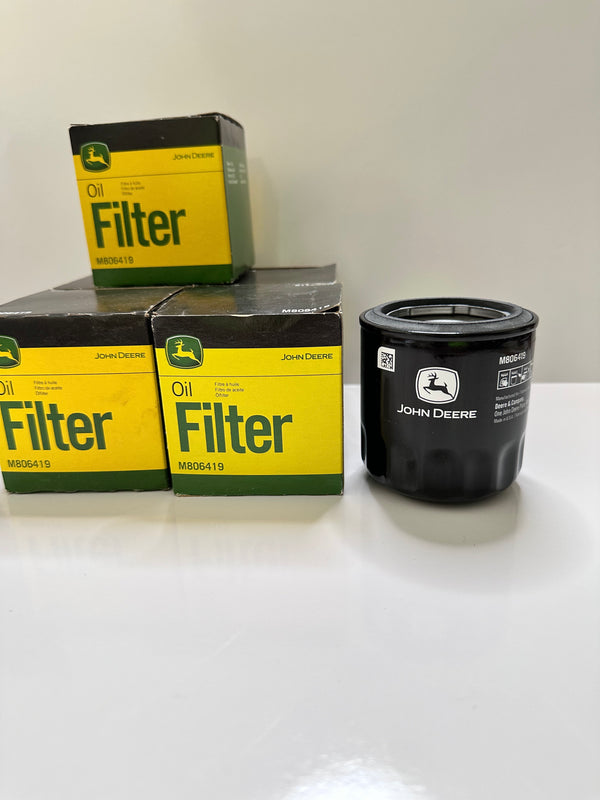 John Deere M806419 Genuine Engine Oil Filter for 2R 3000 3020 3E 3R 40 ...