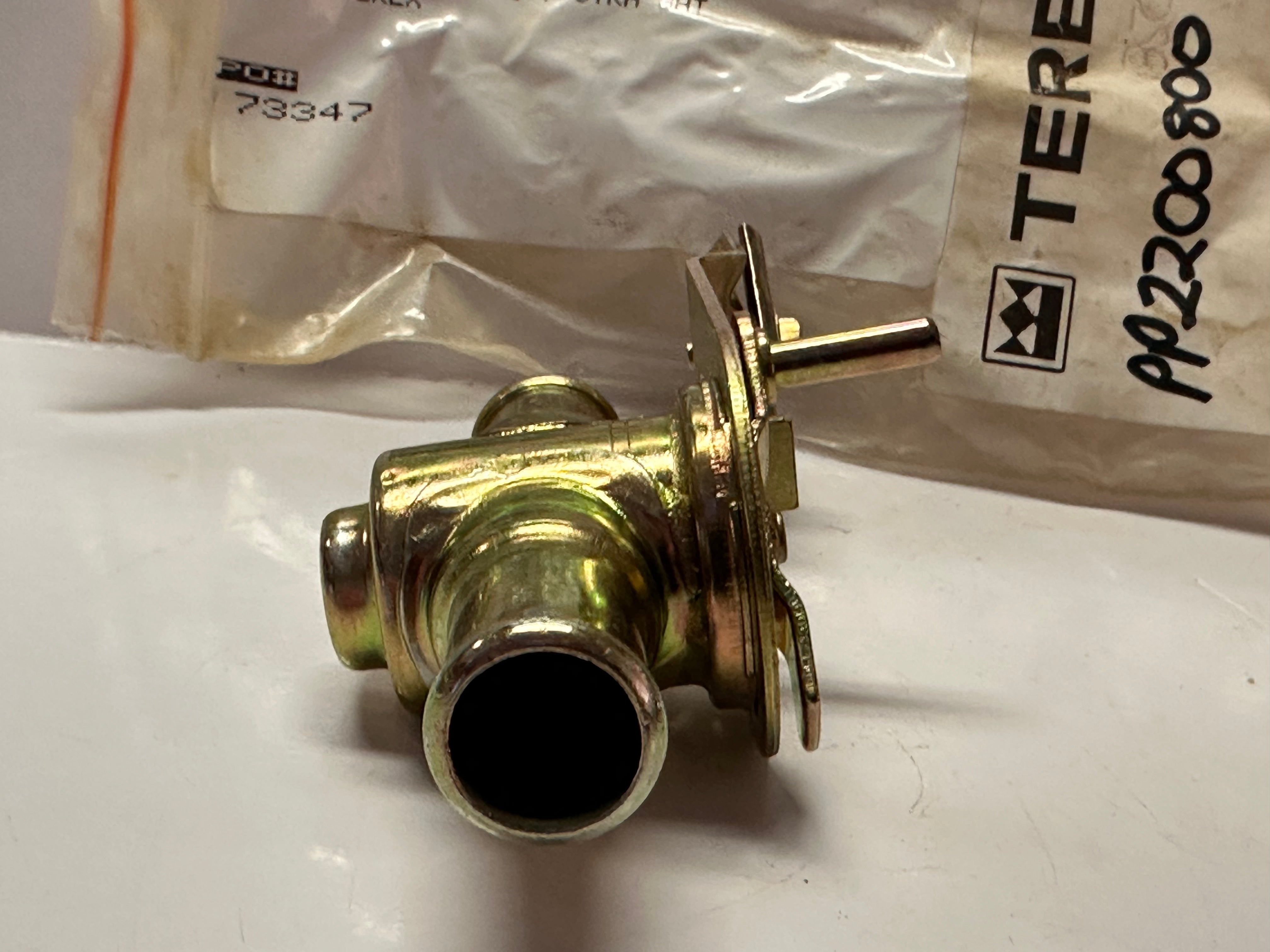 Terex PP2200800 2 Way Heater Tap Valve, 5/8", Straight | Mining ...