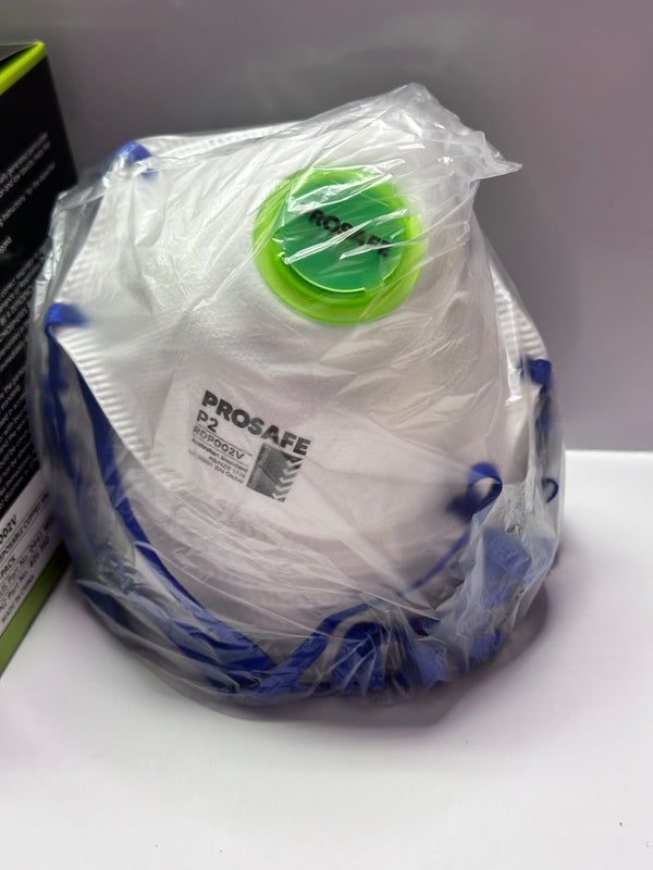 Prosafe RDP002V P2 Disposable Respirator Box of 10, Valved / Cupped ...