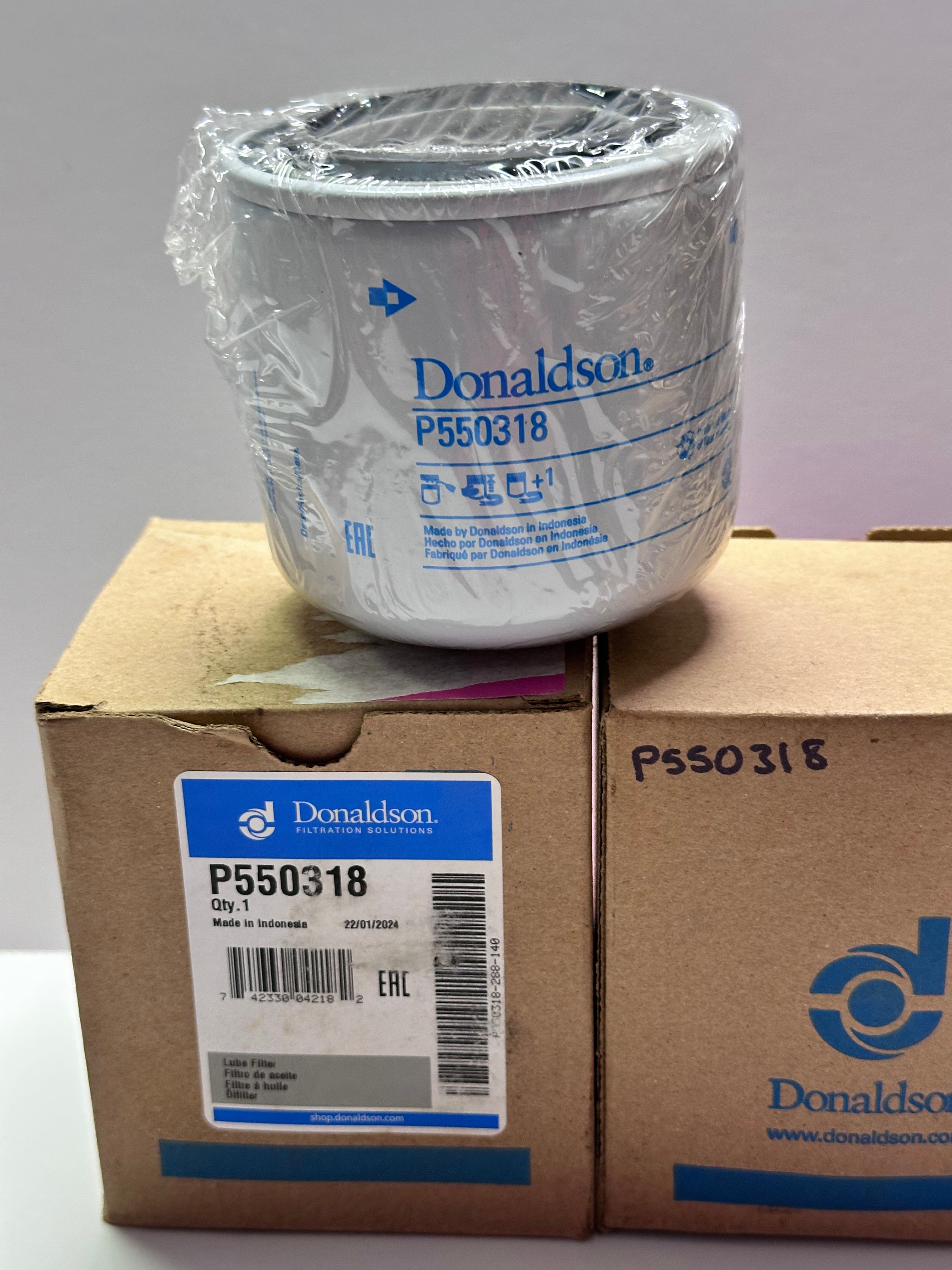 Donaldson P550318 Lube Filter, Spin-On Full Flow 173171 | Mining ...