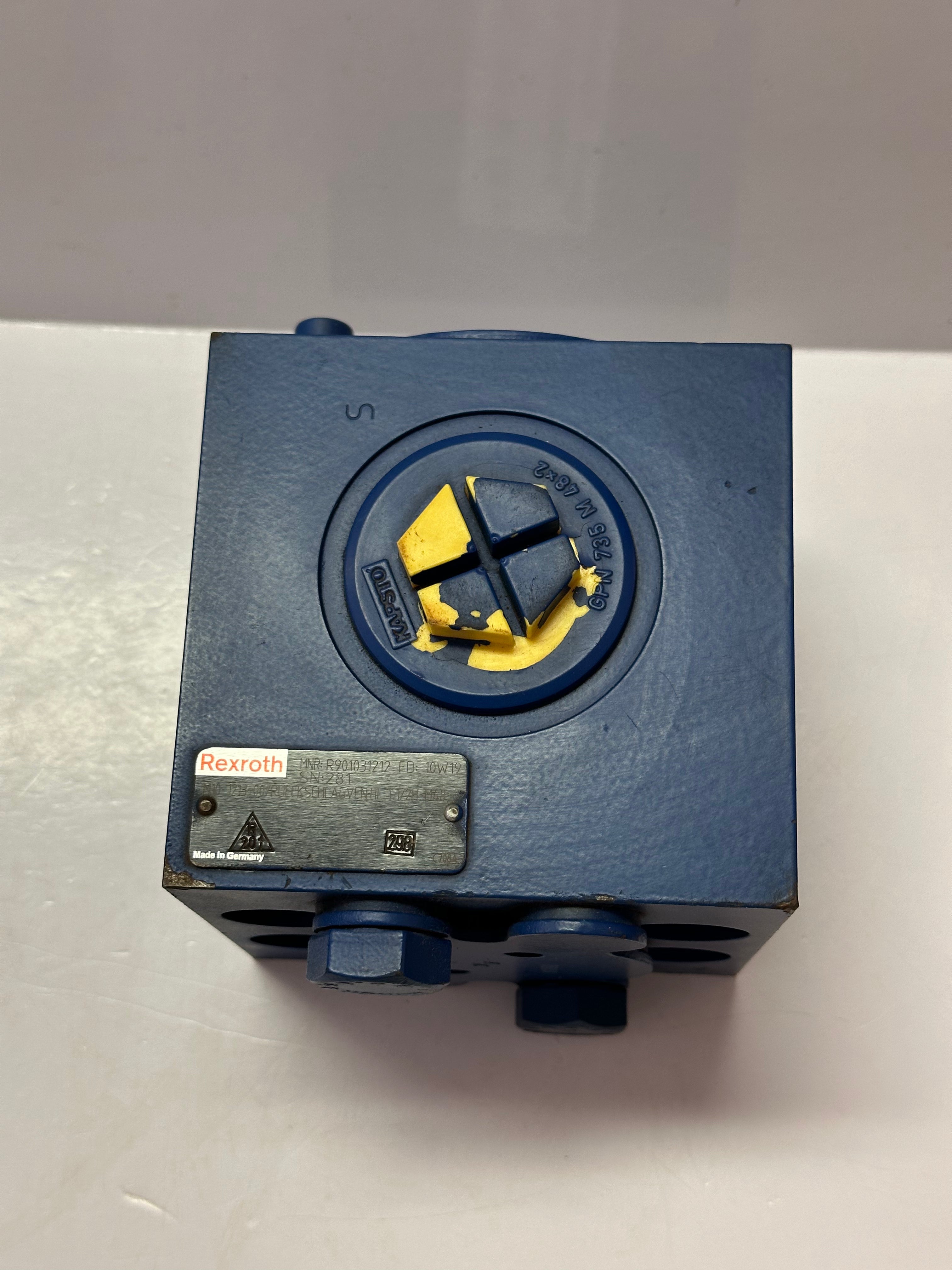 REXROTH R901031212 Check Valve/Hydraulic Control Block | Mining ...