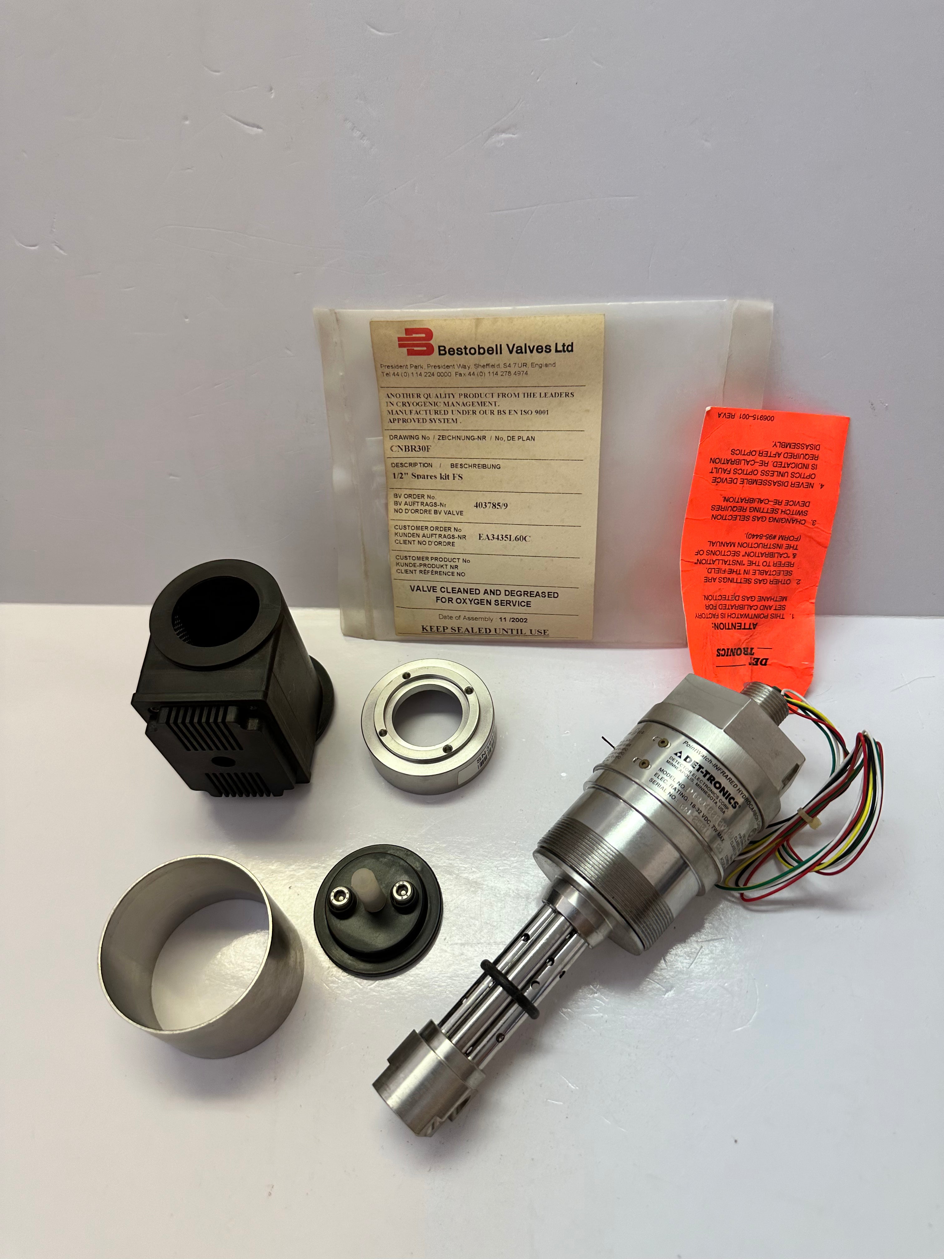 Det-Tronics PIR9400S2P1AW / 006300-011 Pointwatch Gas Detector | Mining ...