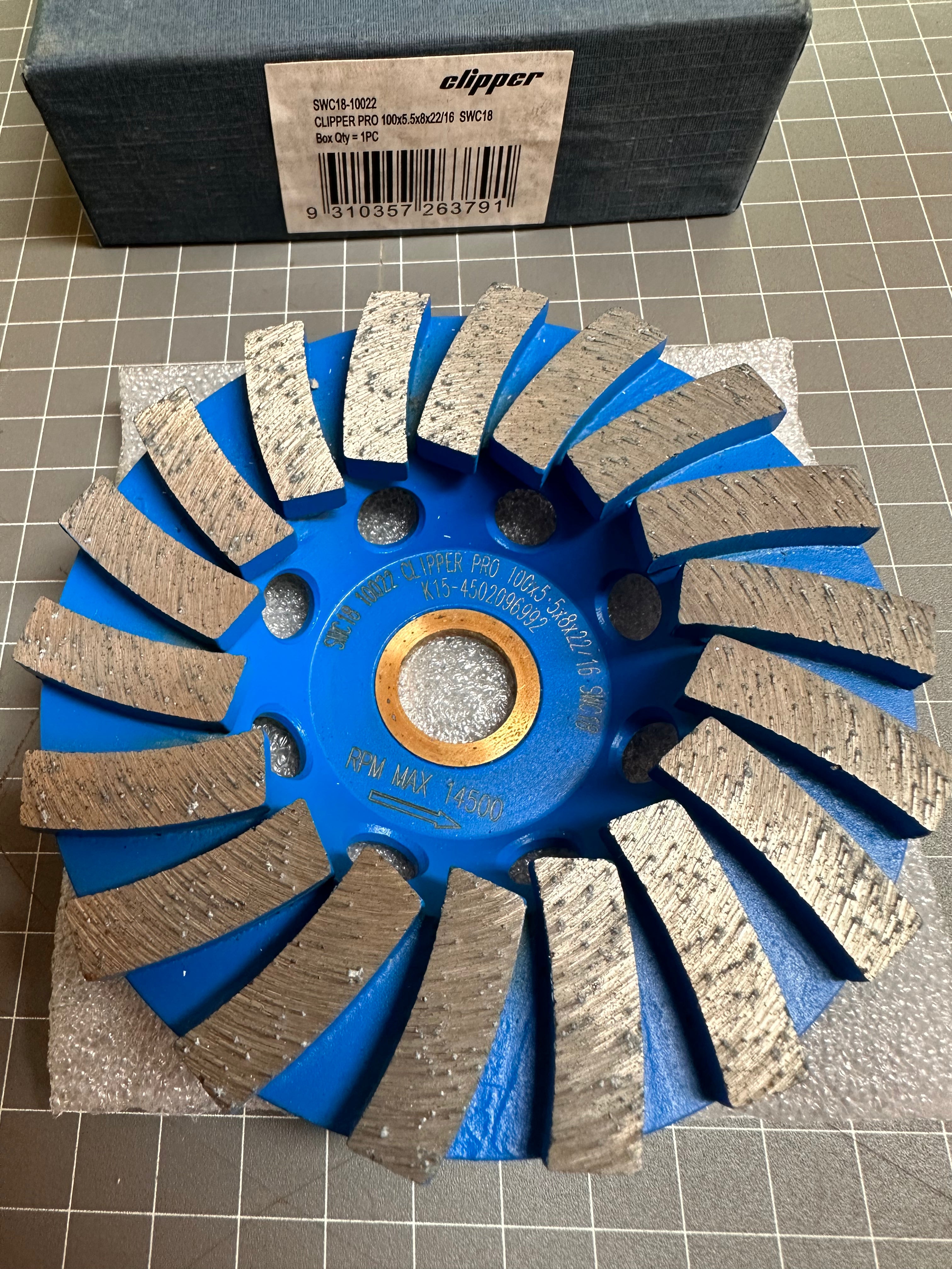 CLIPPER Pro SWC18-10022 Swirl Cup Grinder | Mining & Industrial Surplus