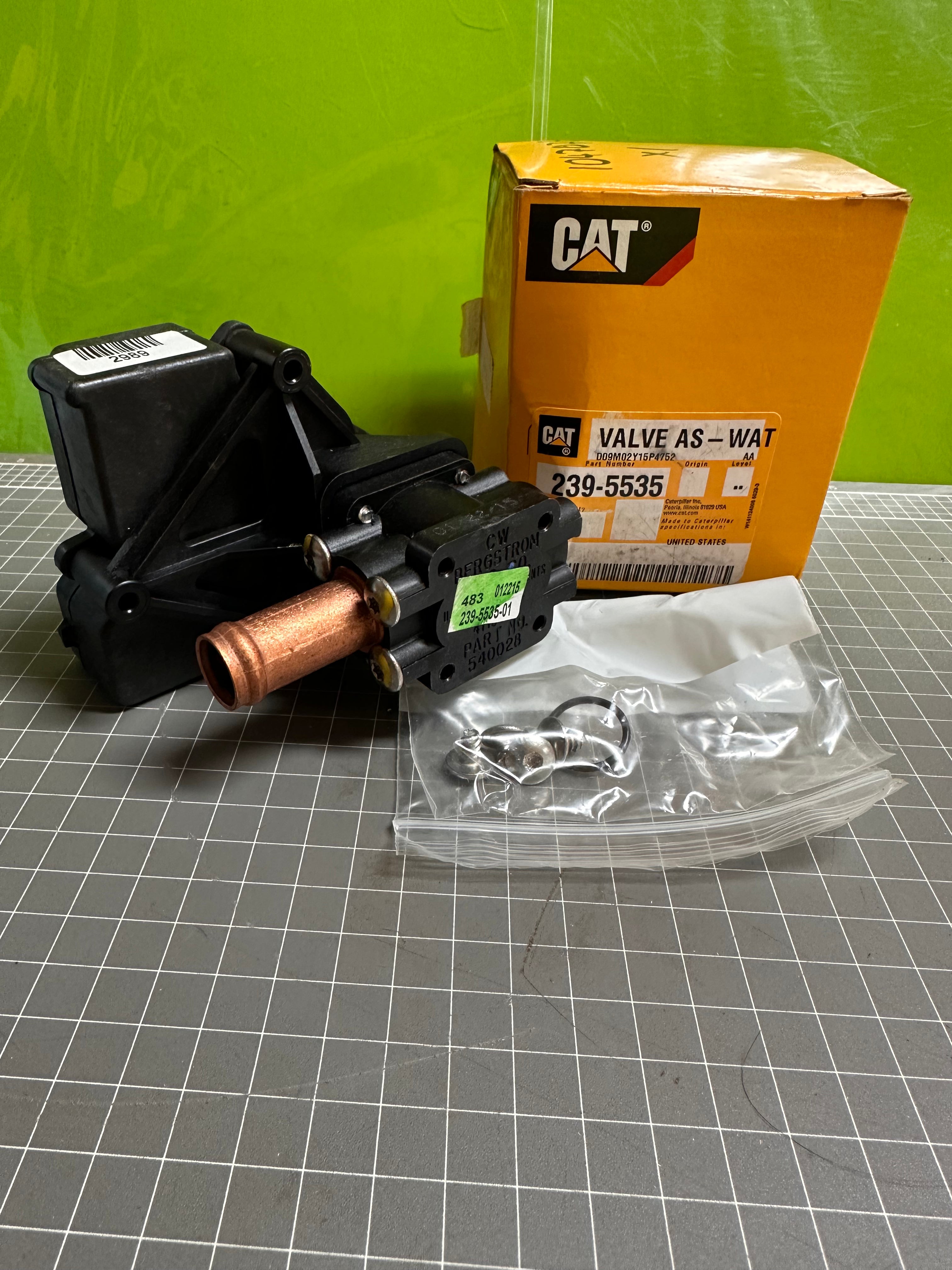 CAT Valve As-Wat 239-5535 | Mining & Industrial Surplus