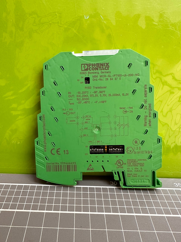 Temperature Measuring Transducer Mini MCR-SL-PT100-UI-200-NC | Mining ...