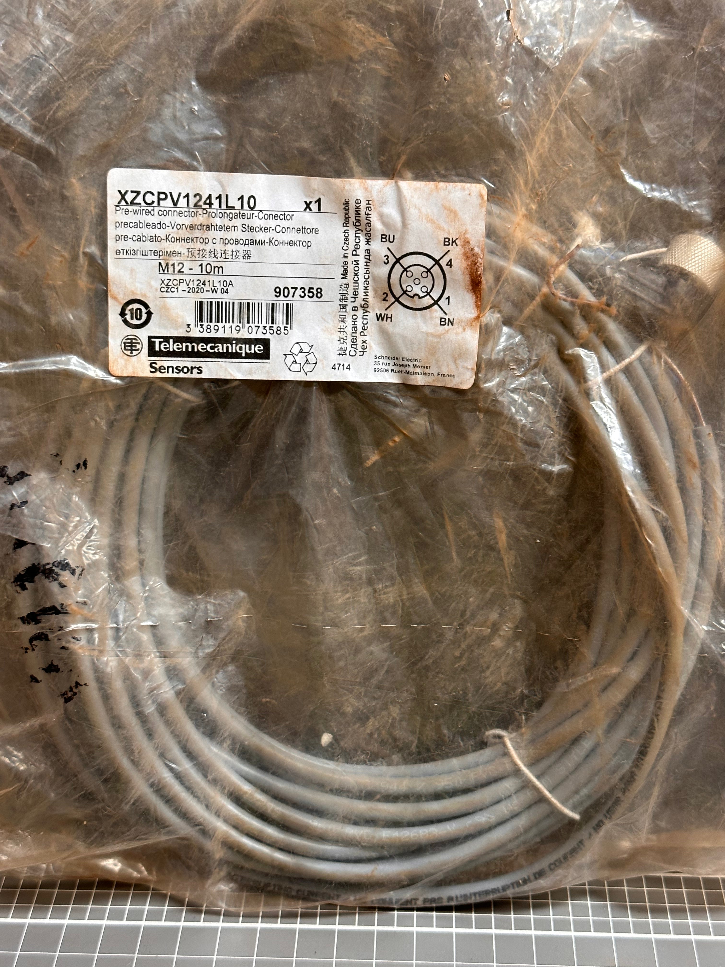 Pre-Wired connector XZCPV1241L10 | Mining & Industrial Surplus