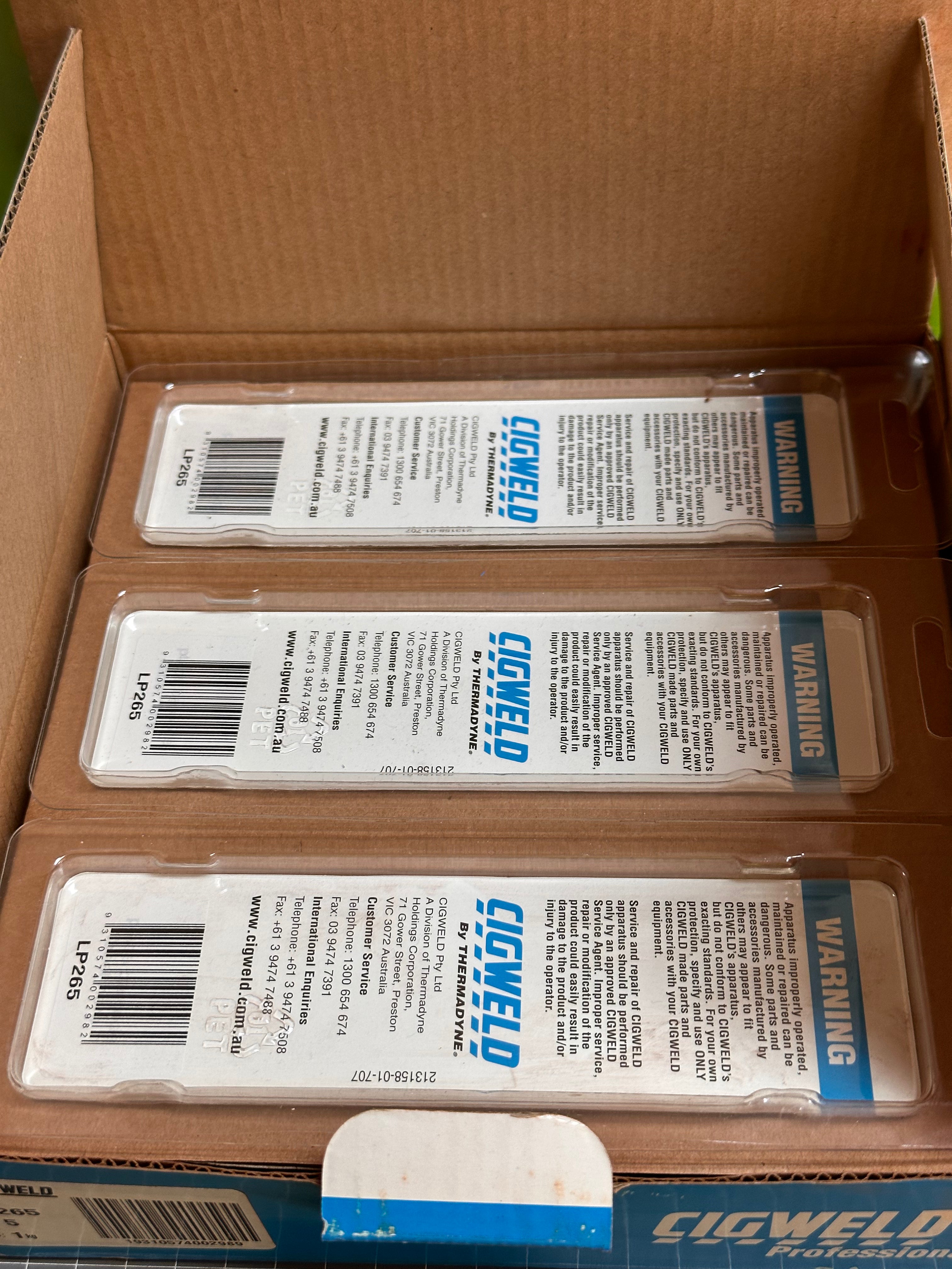 CIGWELD Hose joiner kit 5mm, LP265, box of 5 | Mining & Industrial Surplus