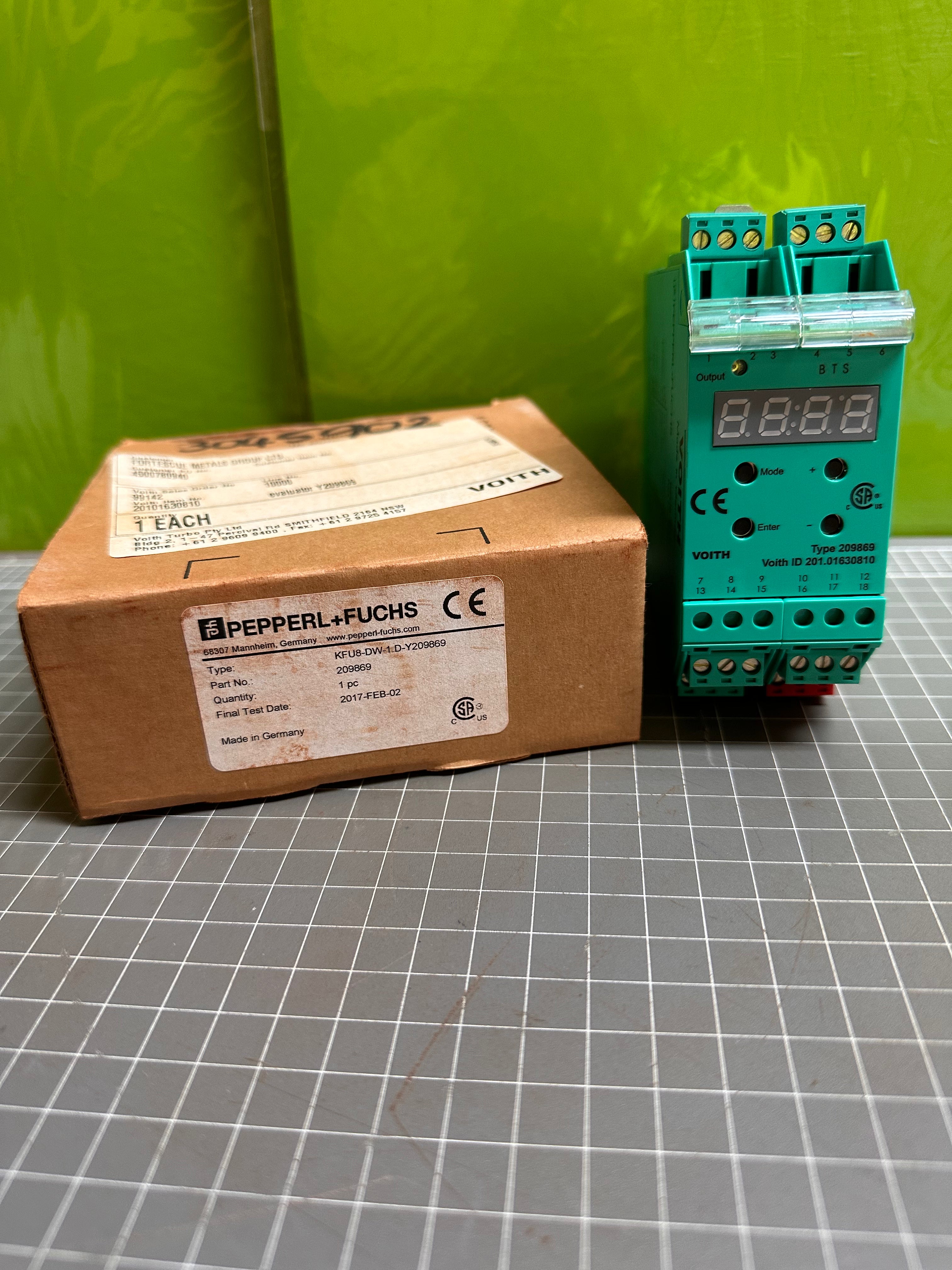 KFU8-DW-1.D Rotation Speed Monitor | Mining & Industrial Surplus