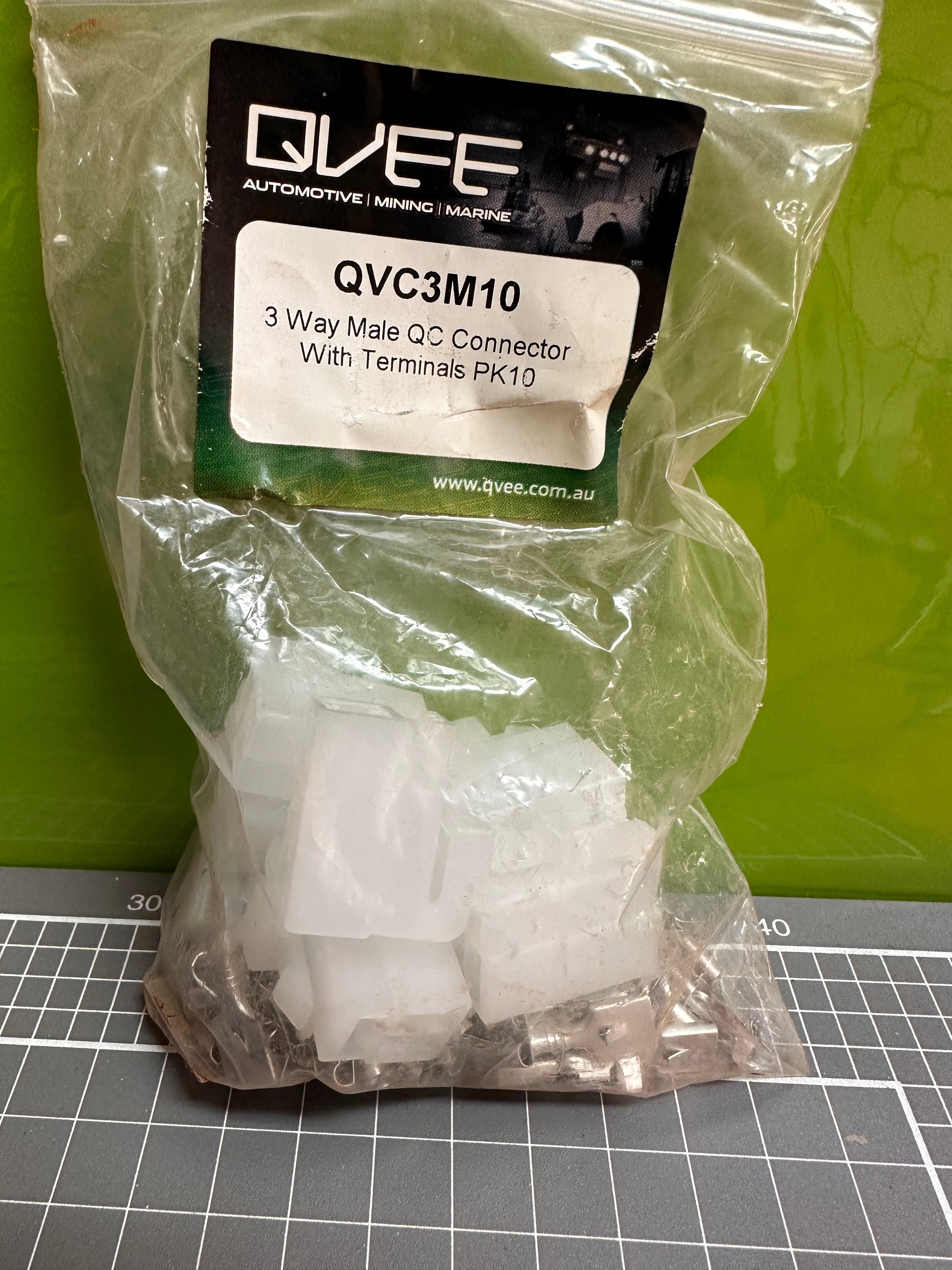 QVEE 3 way male housing QC Connector with Terminals QVC3M10 | Mining ...