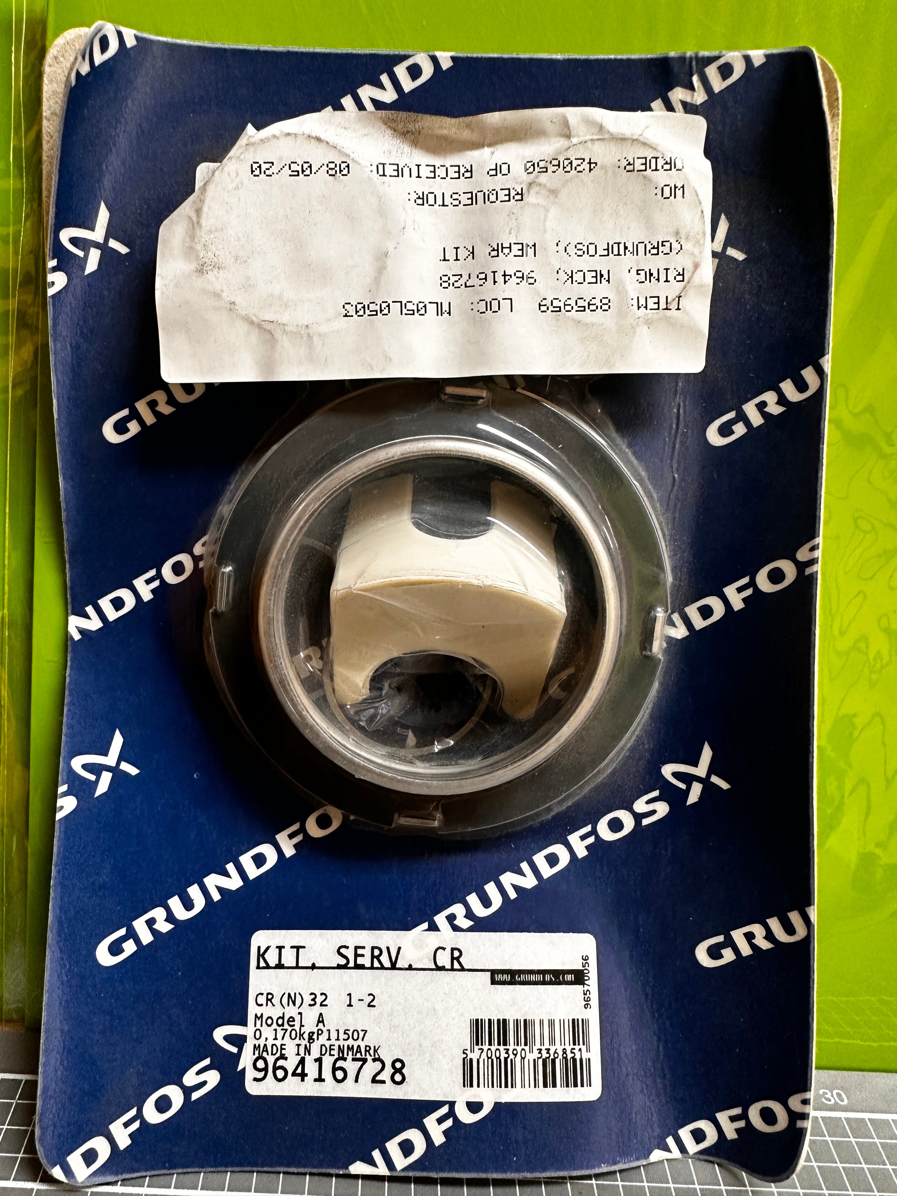 GRUNDFOS 96416728 KIT-Wear Part CR(N)32 1-2 | Mining & Industrial Surplus
