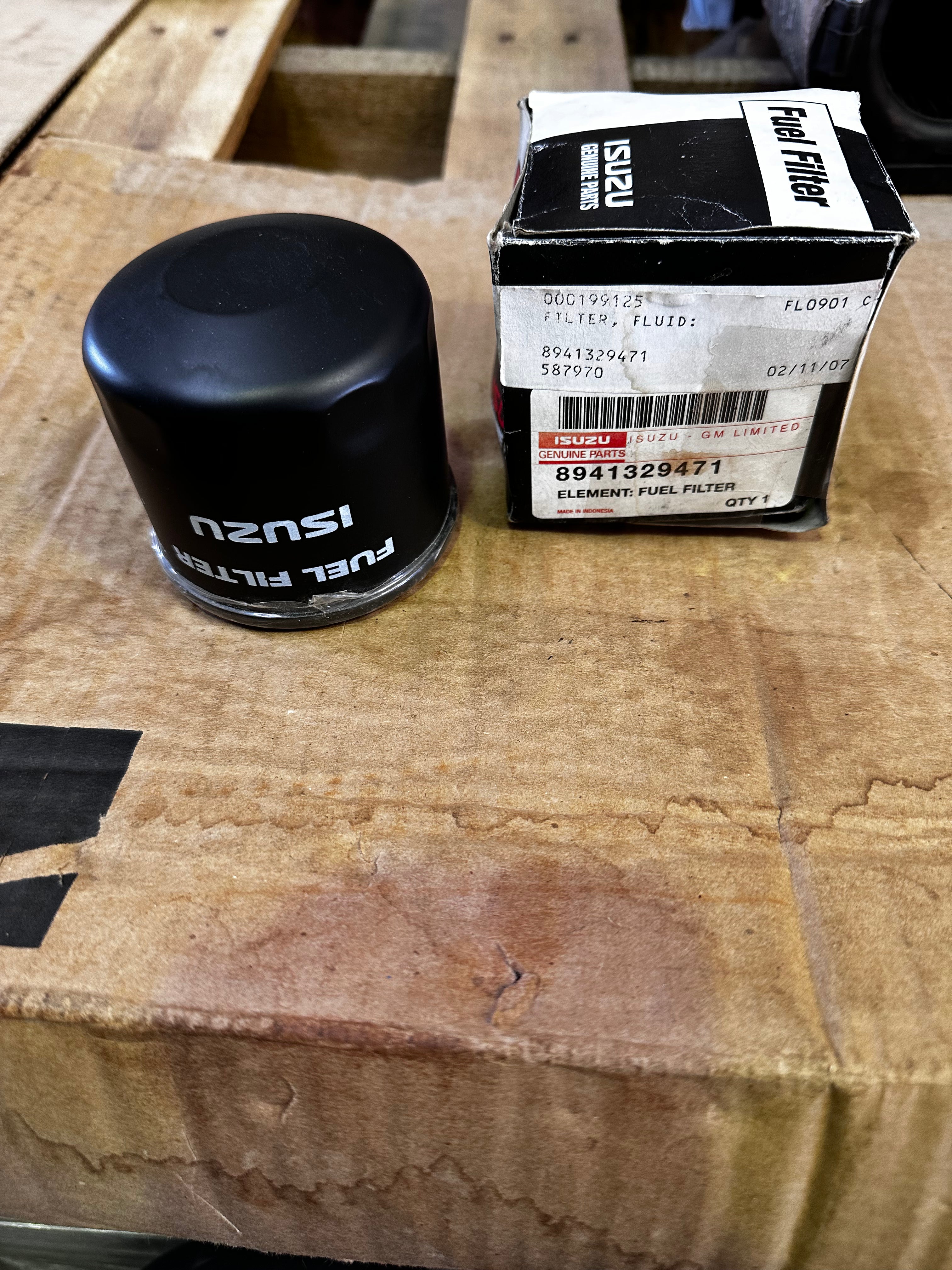 ISUZU 8941329471 Element, Fuel Filter | Mining & Industrial Surplus