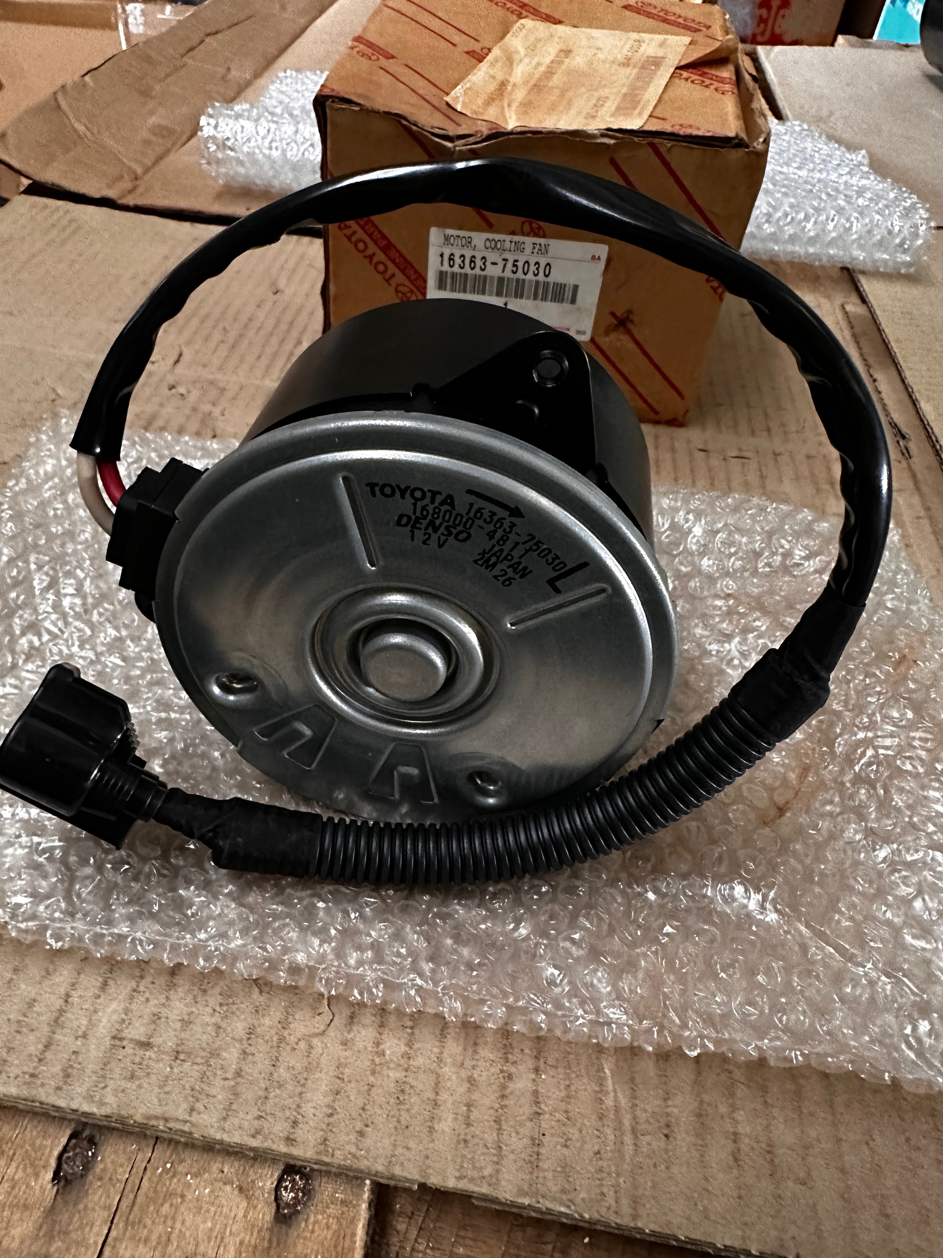 TOYOTA 16363-75030 Cooling Fan | Mining & Industrial Surplus