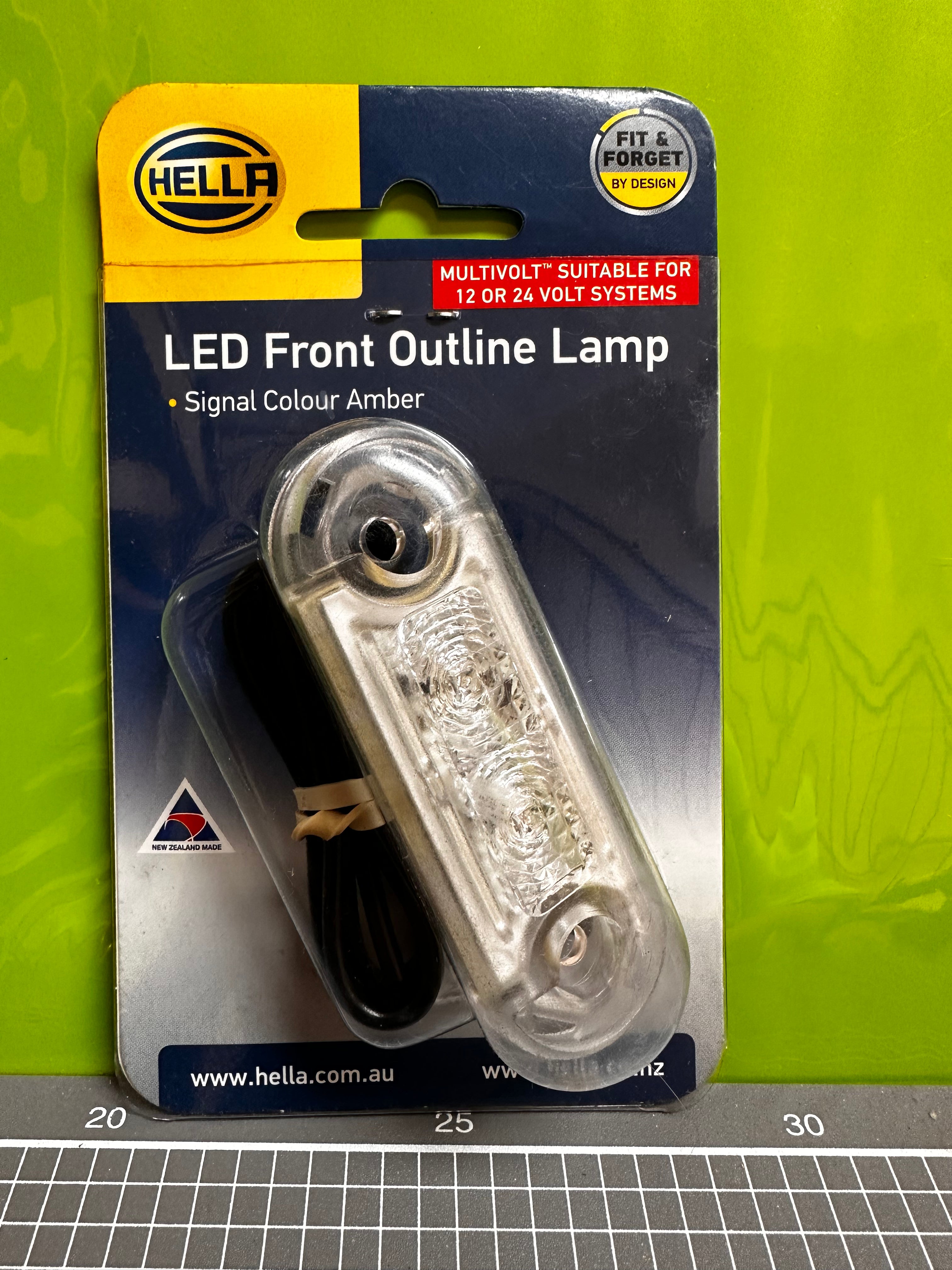 HELLA 2060 DuraLED Front End Outline Lamp (Amber) | Mining & Industrial ...