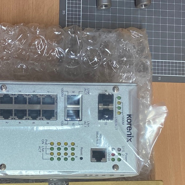 KORENIX JetNet 5310G Industrial 8 PoE + 2G Managed High Power PoE Swit ...