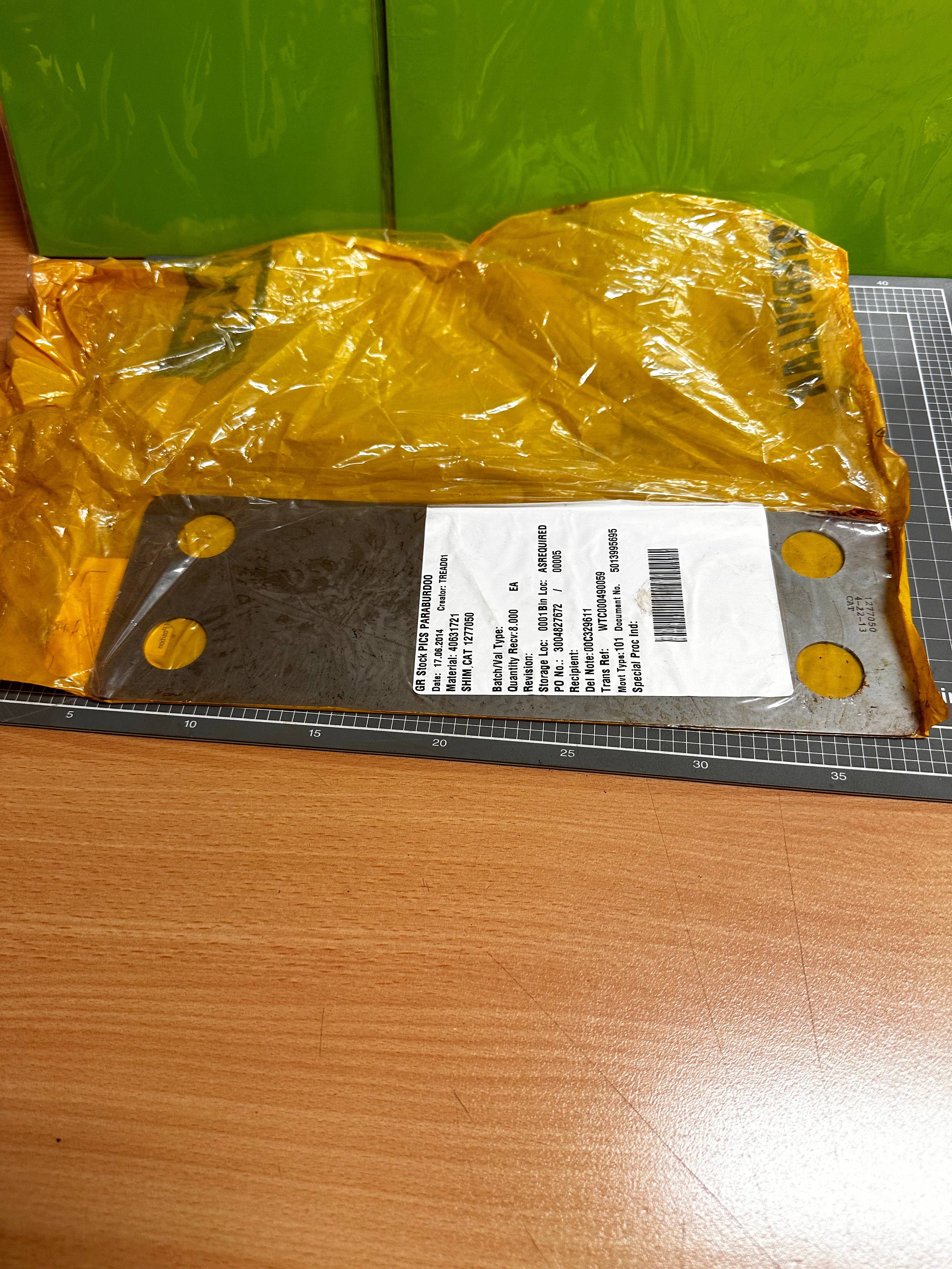 CAT 127-7050 Shim | Mining & Industrial Surplus