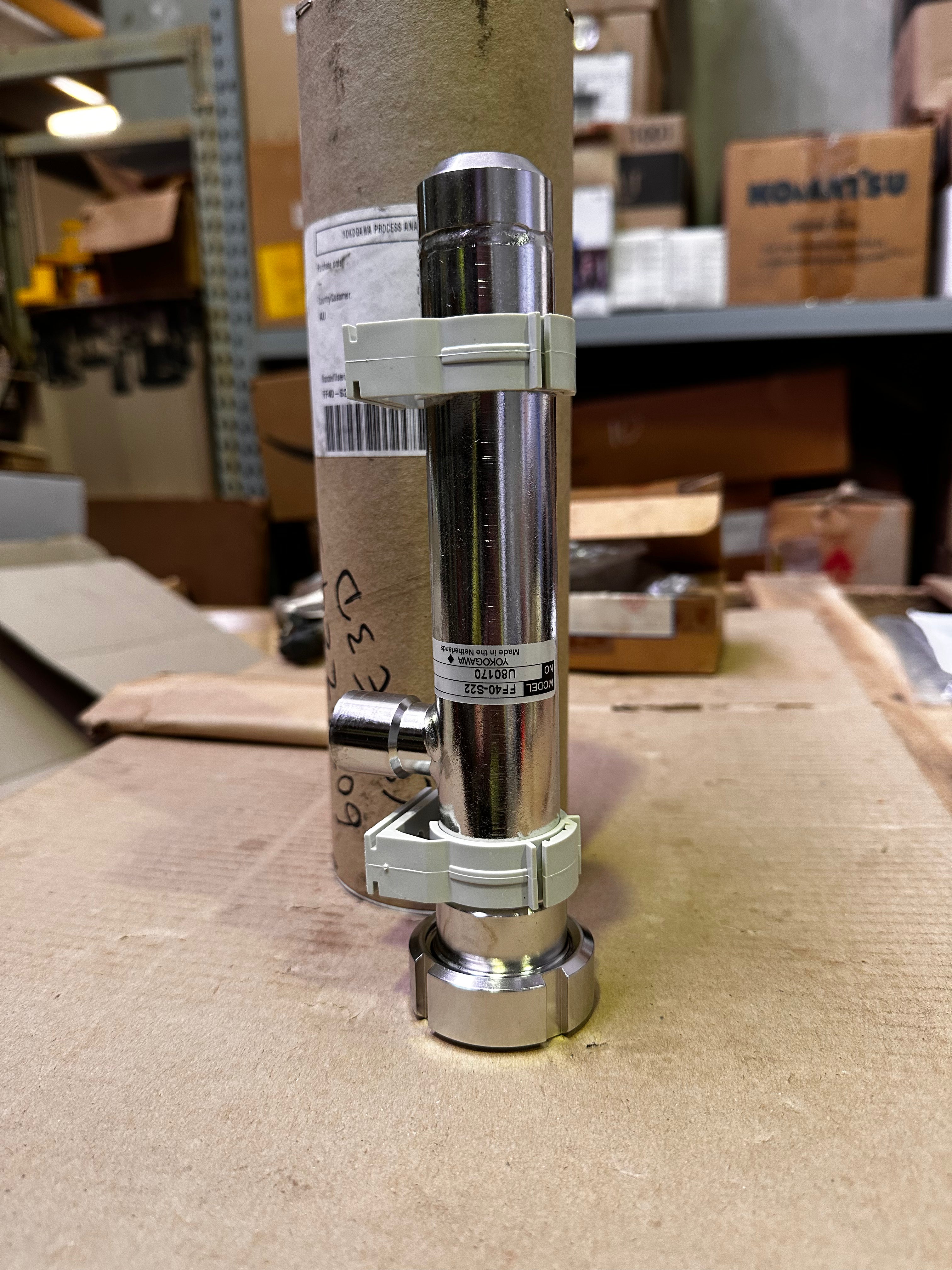 YOKOGAWA FF40-S22M Flow Fitting | Mining & Industrial Surplus