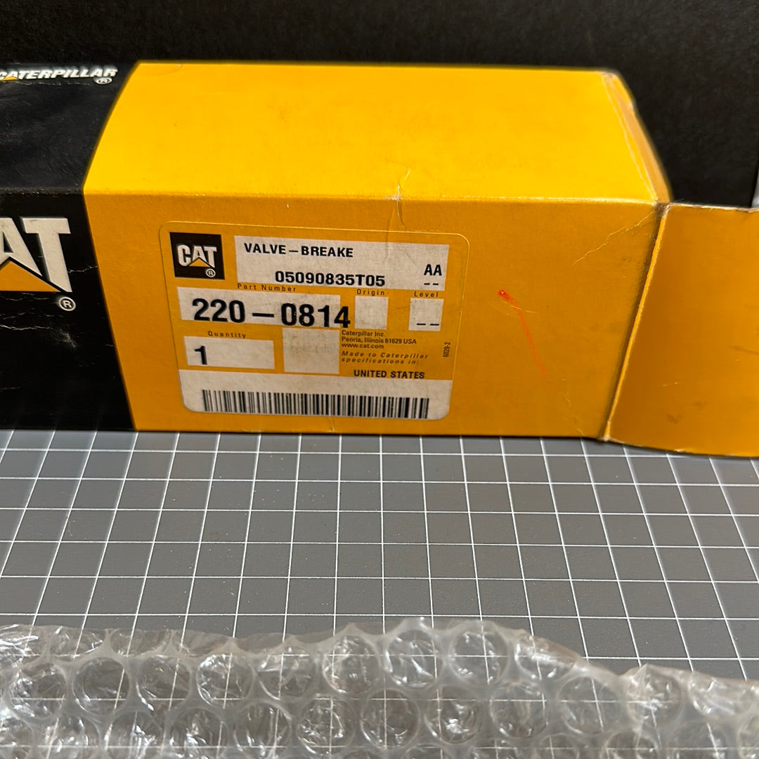 CAT 220-0814 Valve, Breather | Mining & Industrial Surplus
