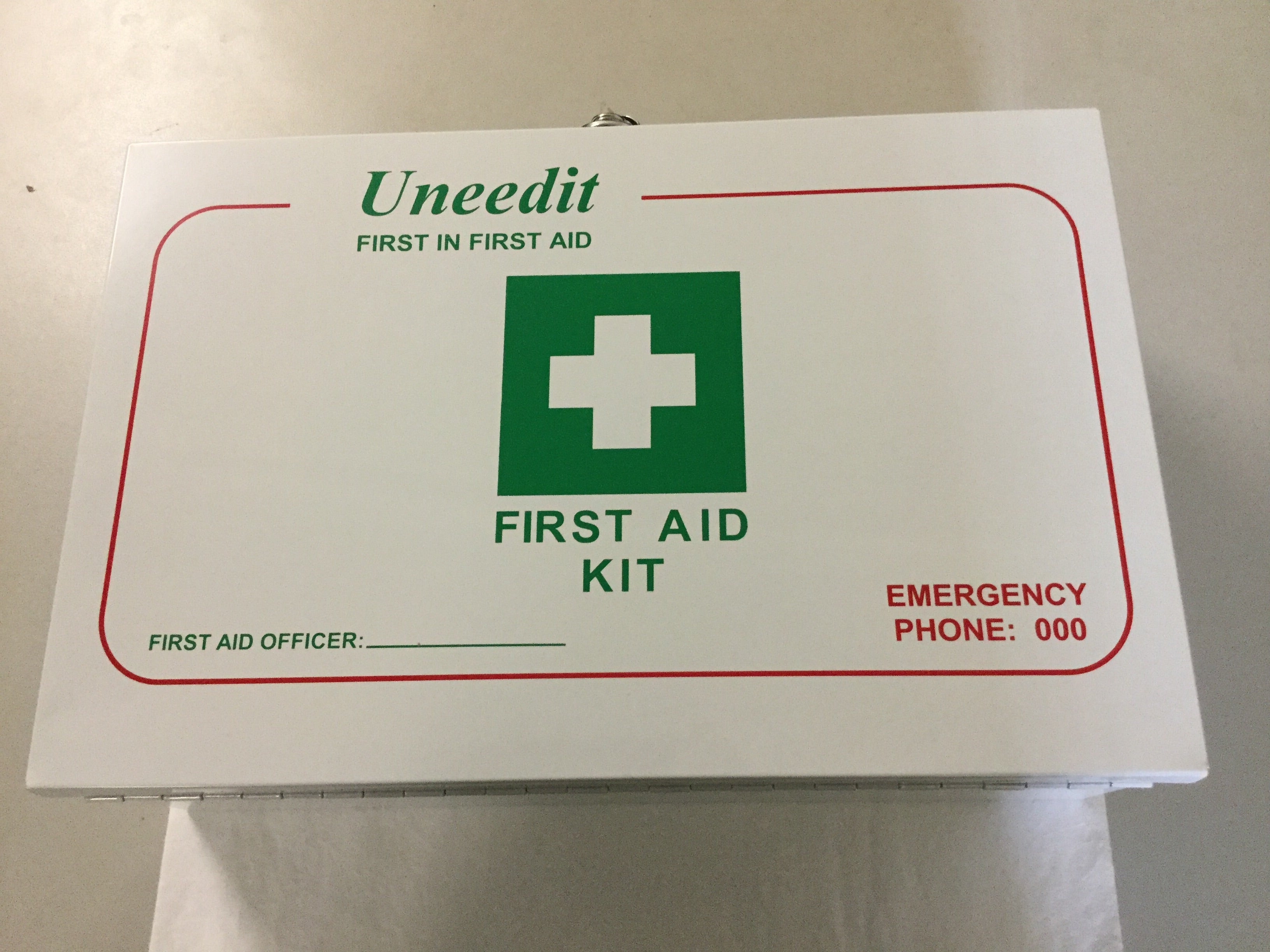 First Aid KIT Uneedit Complete SA Standard (2W-50SR) | Mining ...