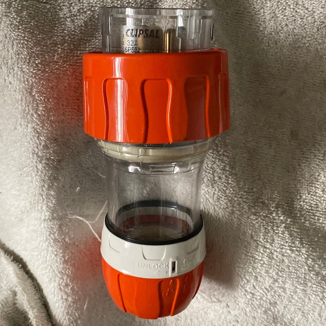 CLIPSAL 56P532 5 Pin 32A Straight Plug, 56 Series | Mining & Industrial ...