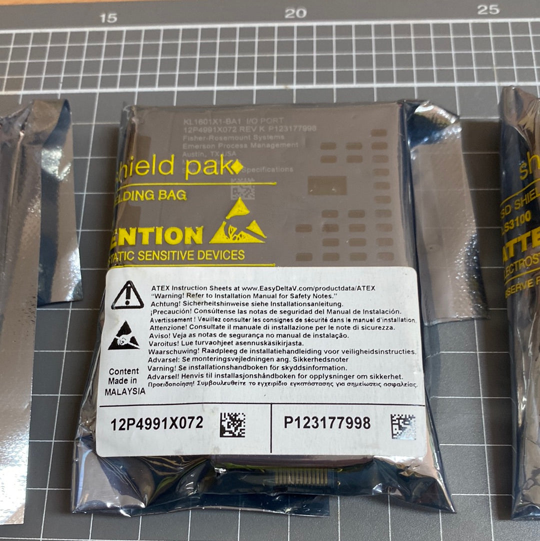 KL1601X1-BA1 / 12P4991X072 DeltaV Charm I/O Port Switch Module Copper ...