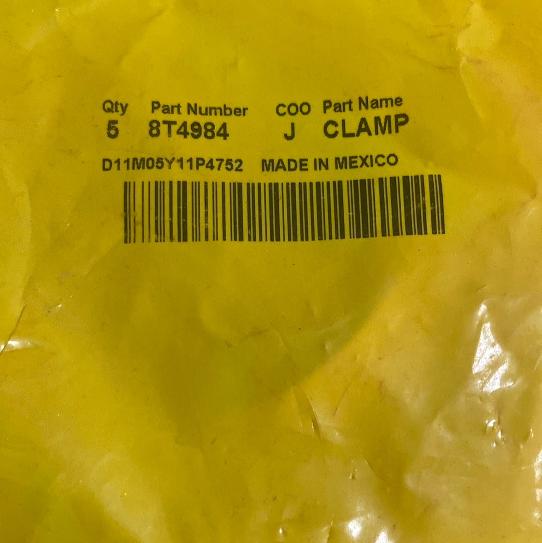 Caterpillar CAT 8T-4984 57.00mm Min Internal Dia. Clamp BAG of 2 ...