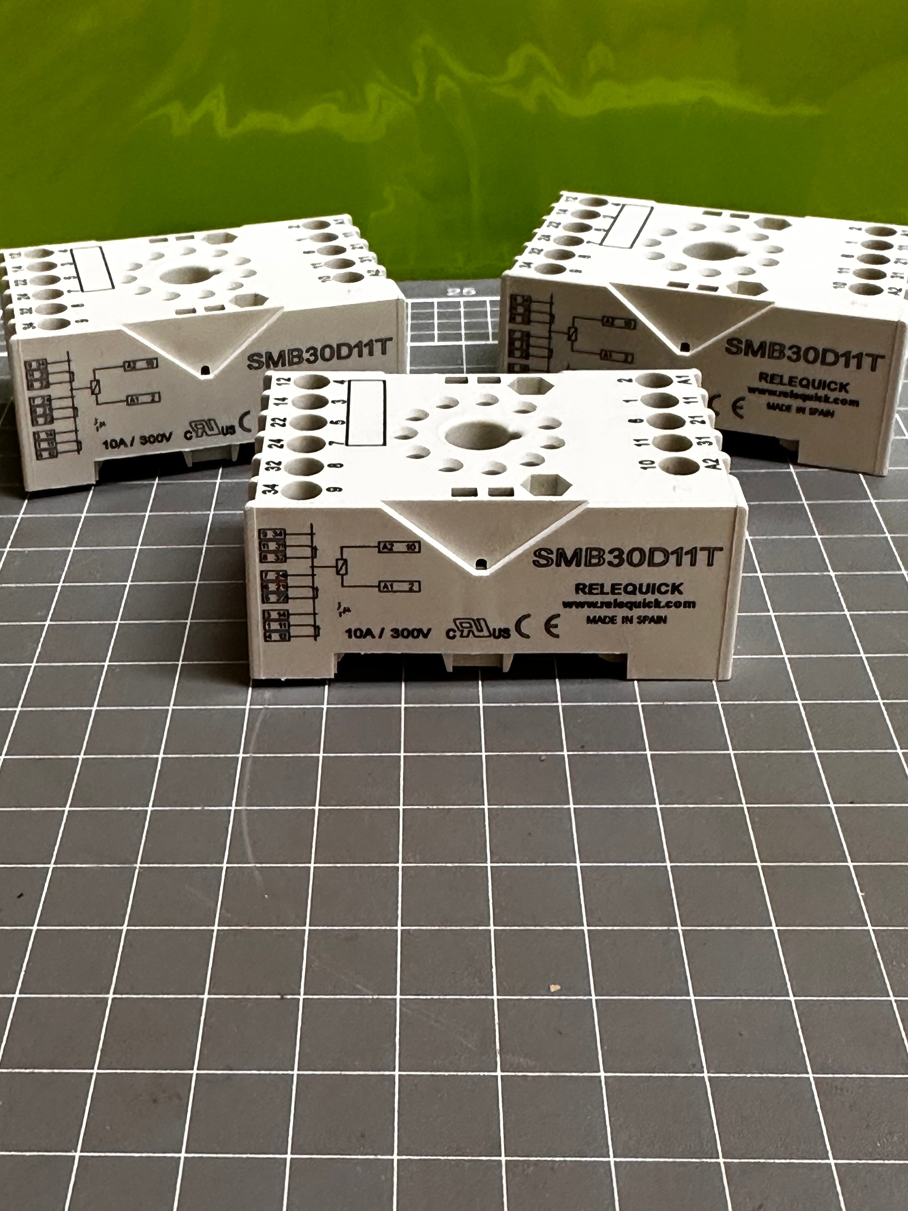 Relequick SMB30D11T Short sockets for RM3, Grey | Mining & Industrial ...