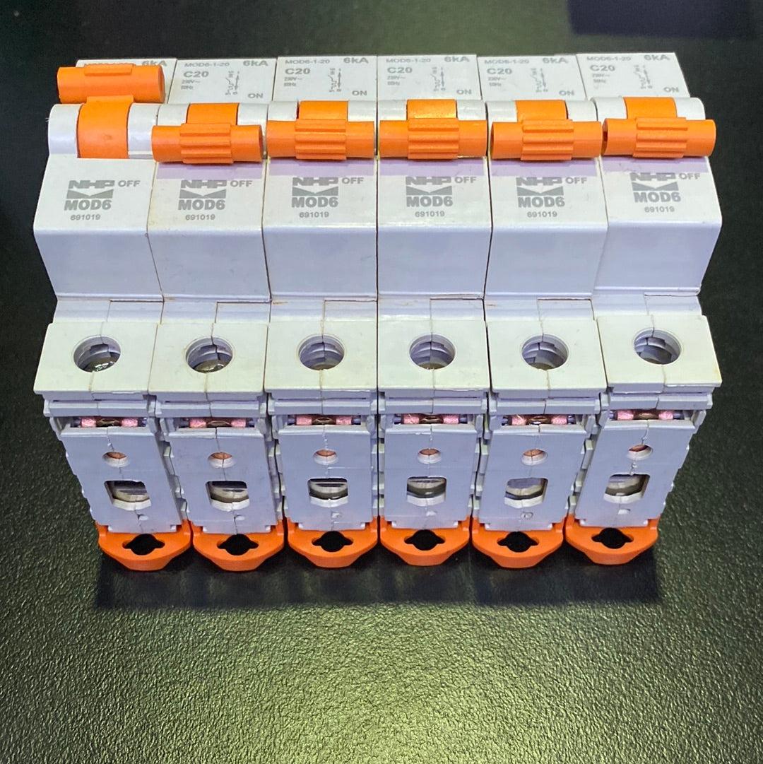 NHP MOD6-1-20 Circuit Breaker | Mining & Industrial Surplus
