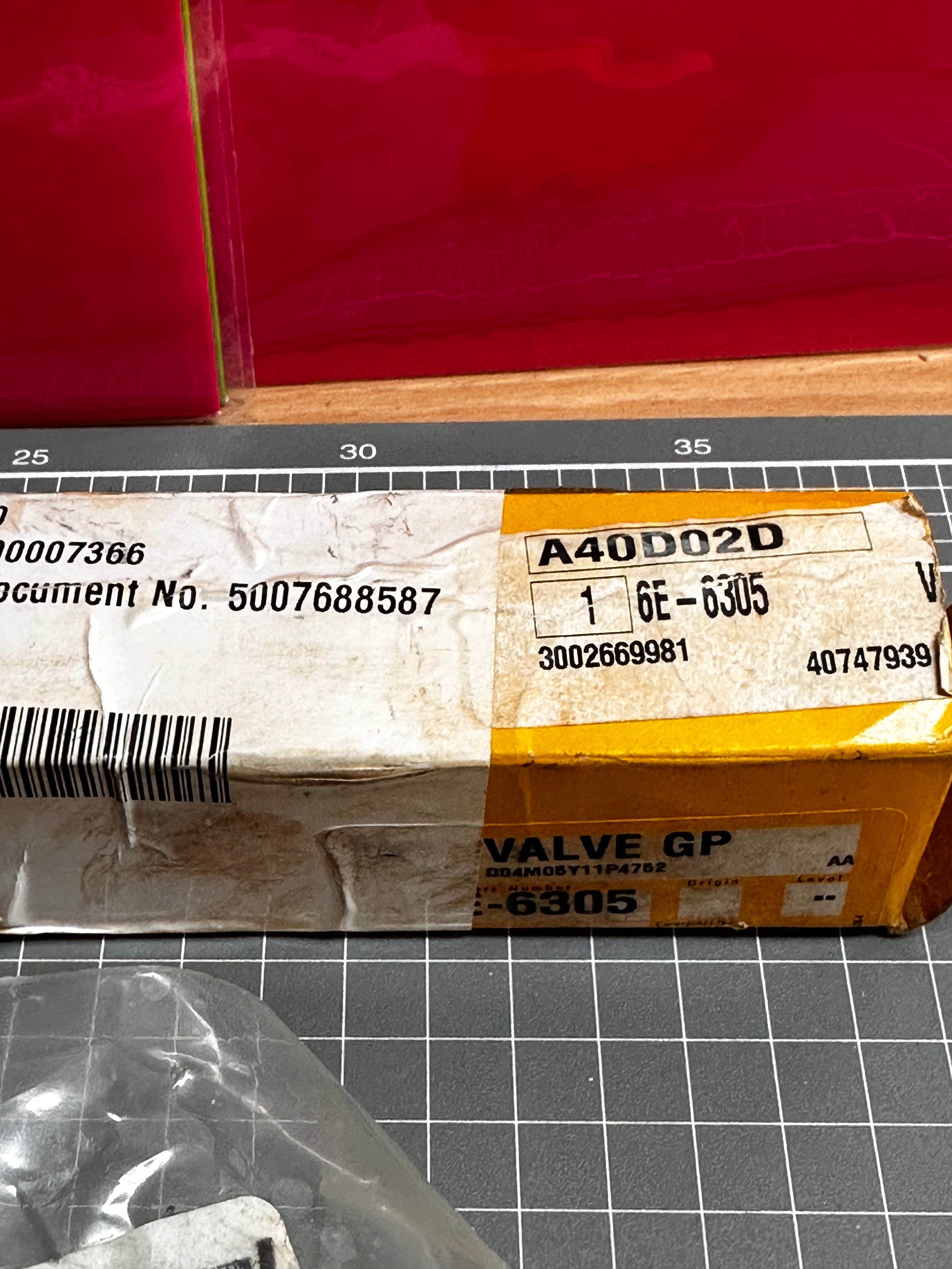 CAT 6E-6305 Valve Group-Relief | Mining & Industrial Surplus